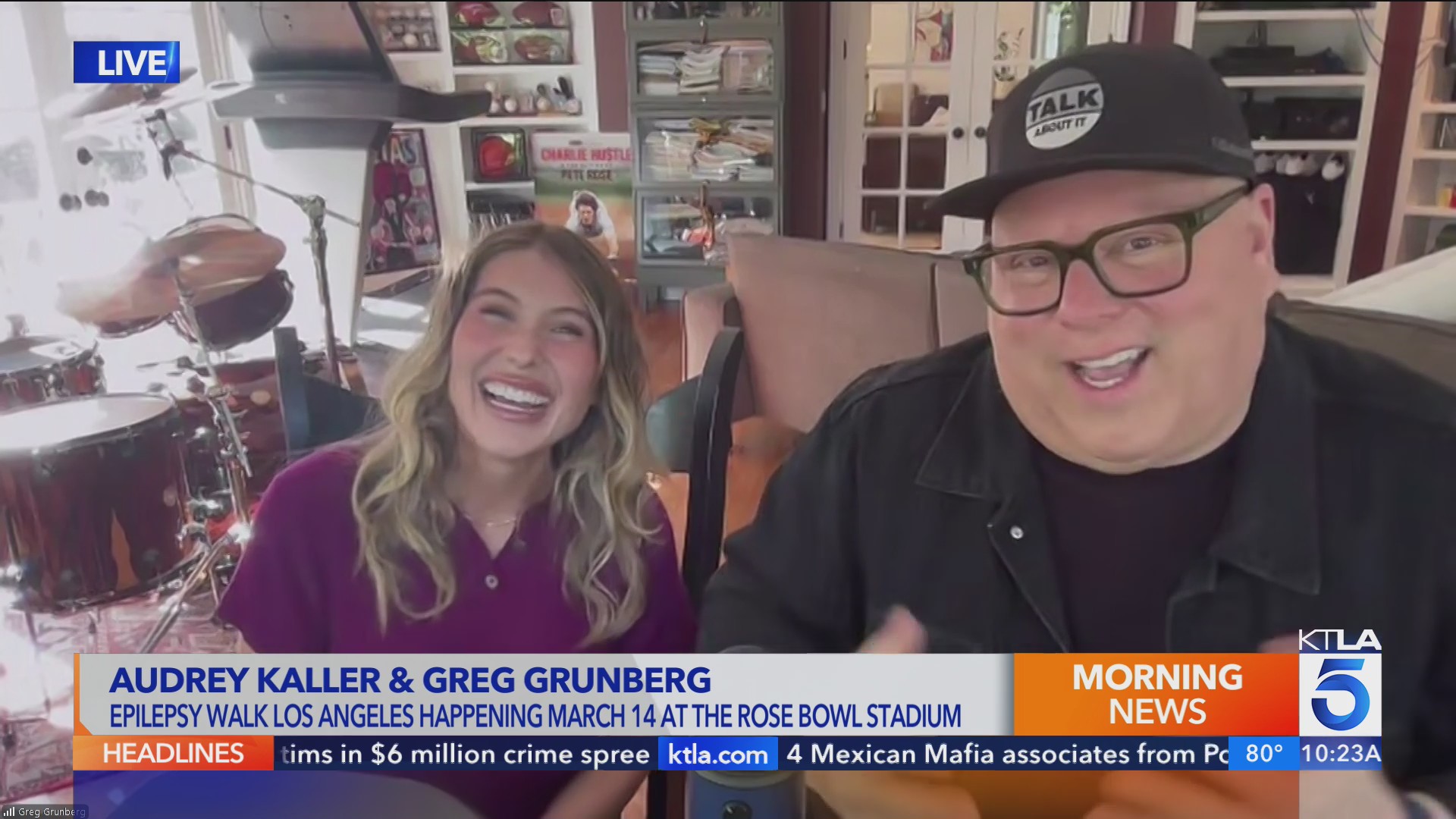 Greg Grunberg and Audrey Kaller share details about the Epilepsy Walk ...