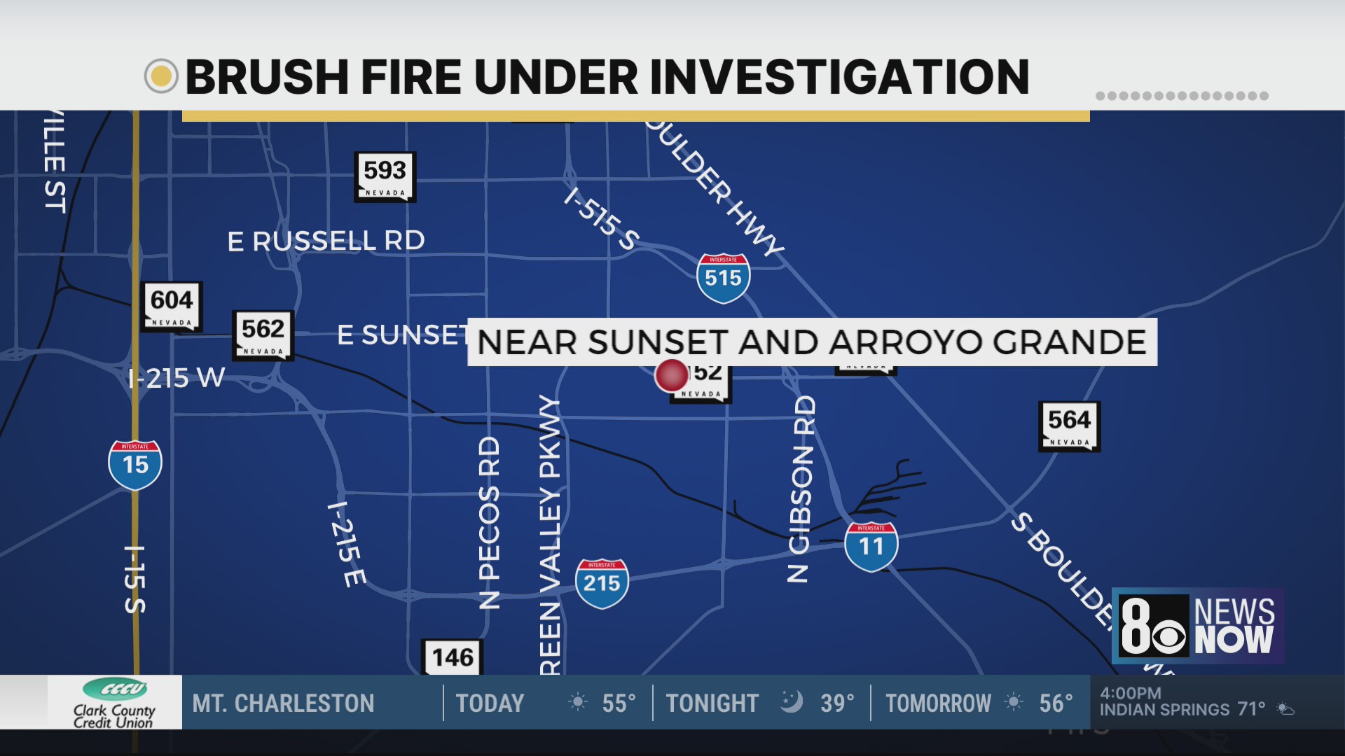 Fire crews discover body after large brush fire in Henderson results in ...