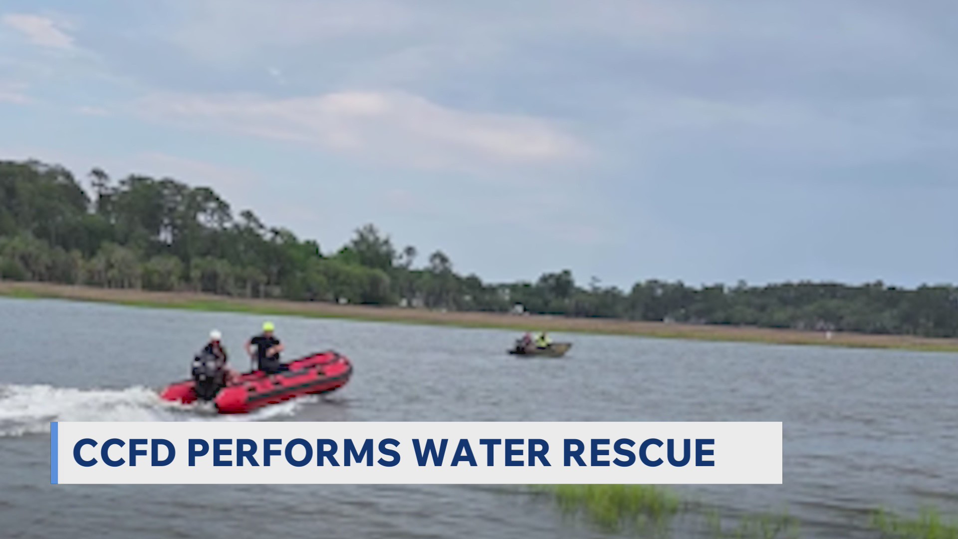 CCFD makes water rescue near Moon River – WSAV-TV