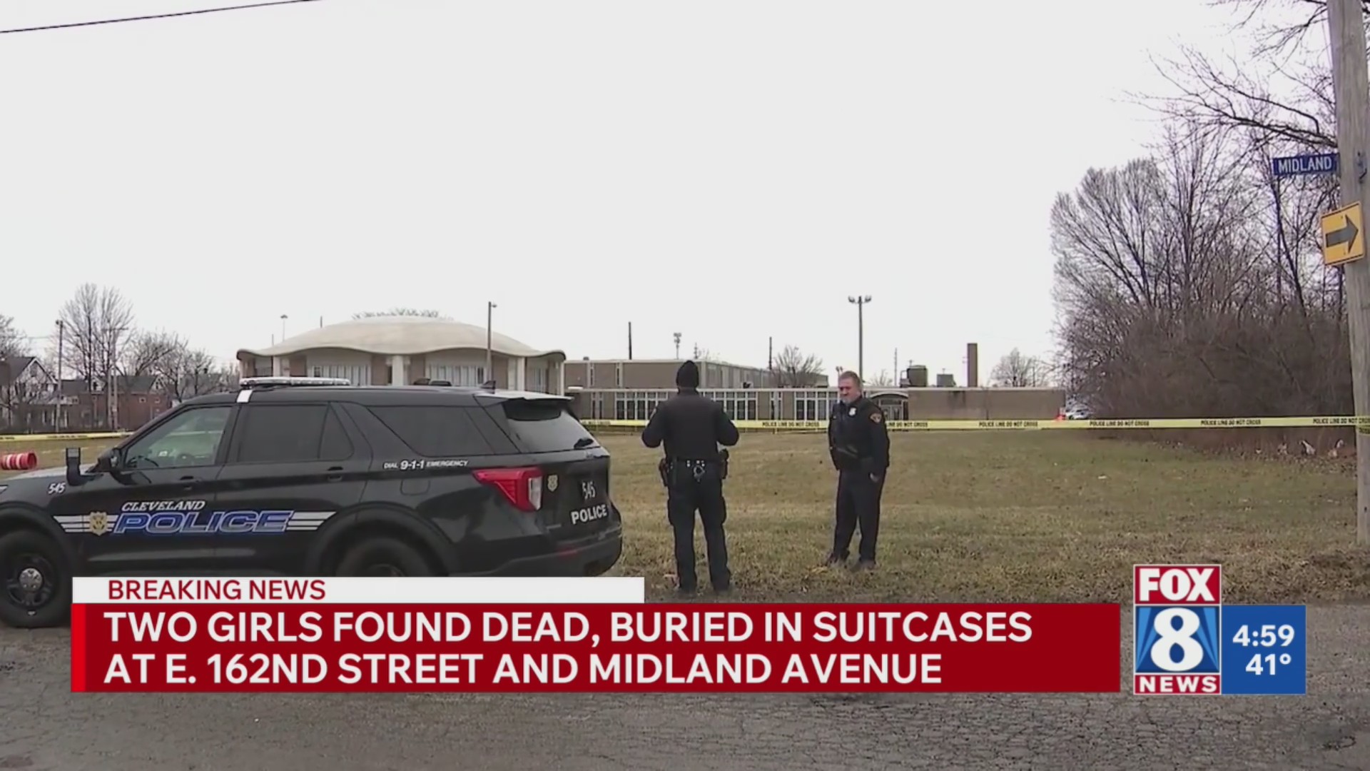 Latest: 2 girls found dead, buried in suitcases in Cleveland – WANE 15