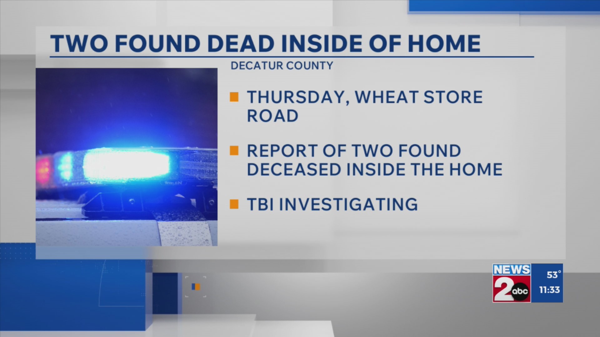2 found dead in Decatur County home – WKRN News 2