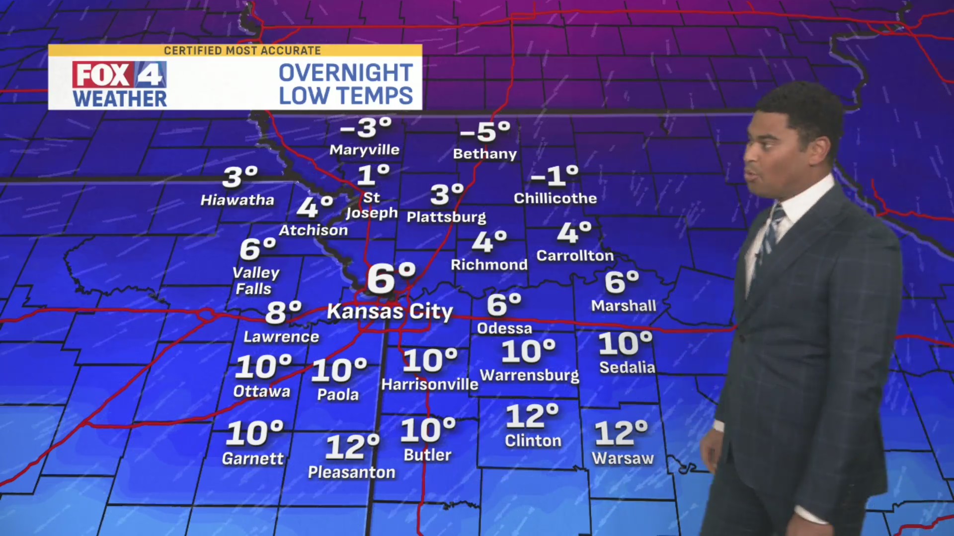 FOX4 Forecast: Temperatures tumble tonight! – FOX 4 Kansas City WDAF-TV ...