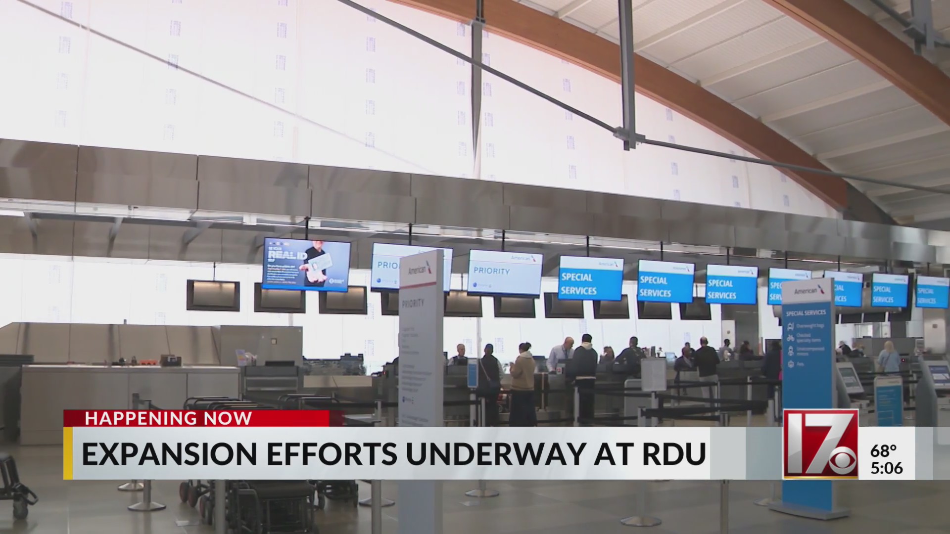 Expansion of RDU’s Terminal 2 begins – CBS17.com