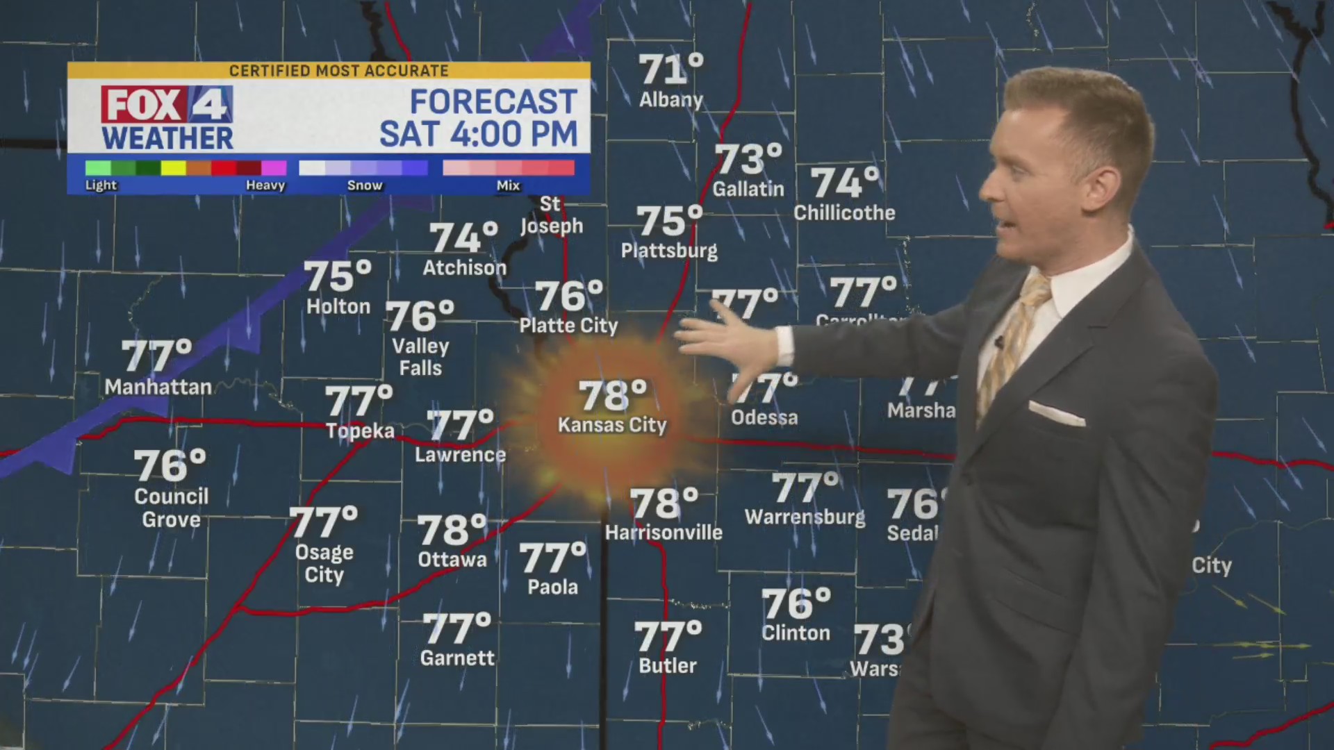 Saturday morning forecast – FOX 4 Kansas City WDAF-TV | News, Weather ...