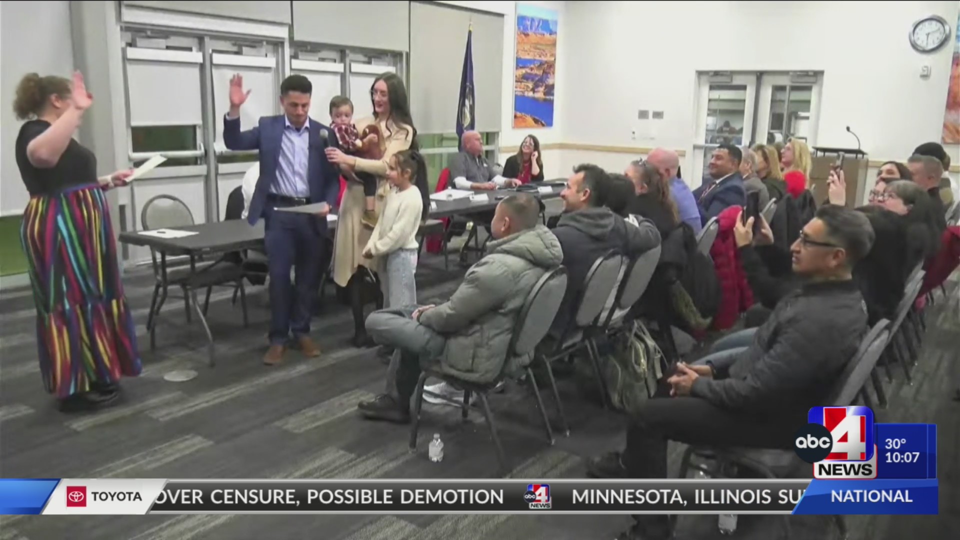 Jesse Valdez sworn in as Kerns’ first Hispanic mayor – ABC4 Utah