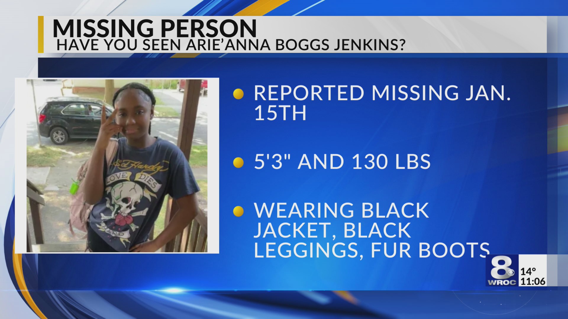 Missing Person: Have you seen Arie’Anna Boggs Jenkins? – RochesterFirst
