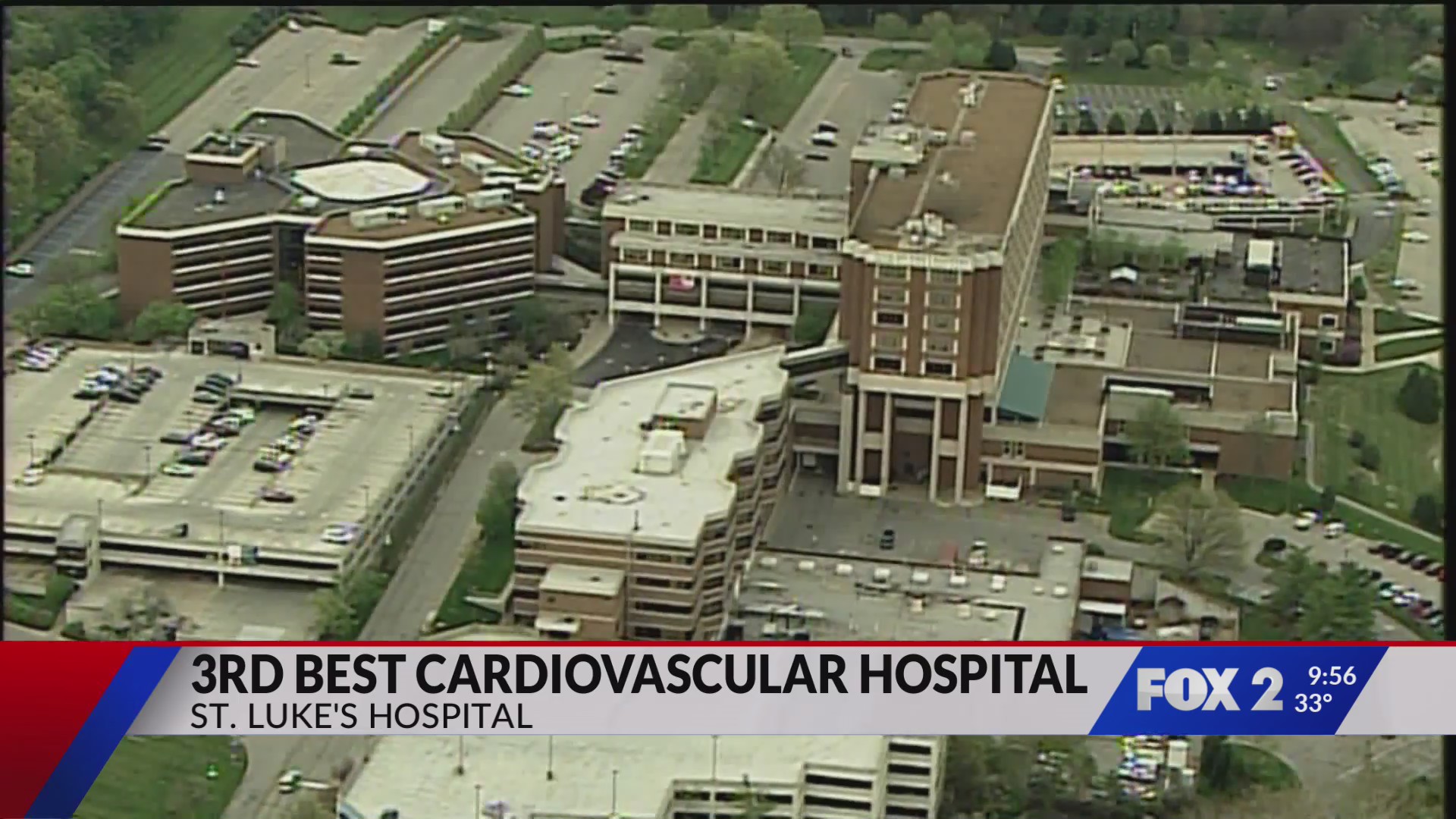 St. Luke’s Hospital named 3rd best cardiovascular health – FOX 2