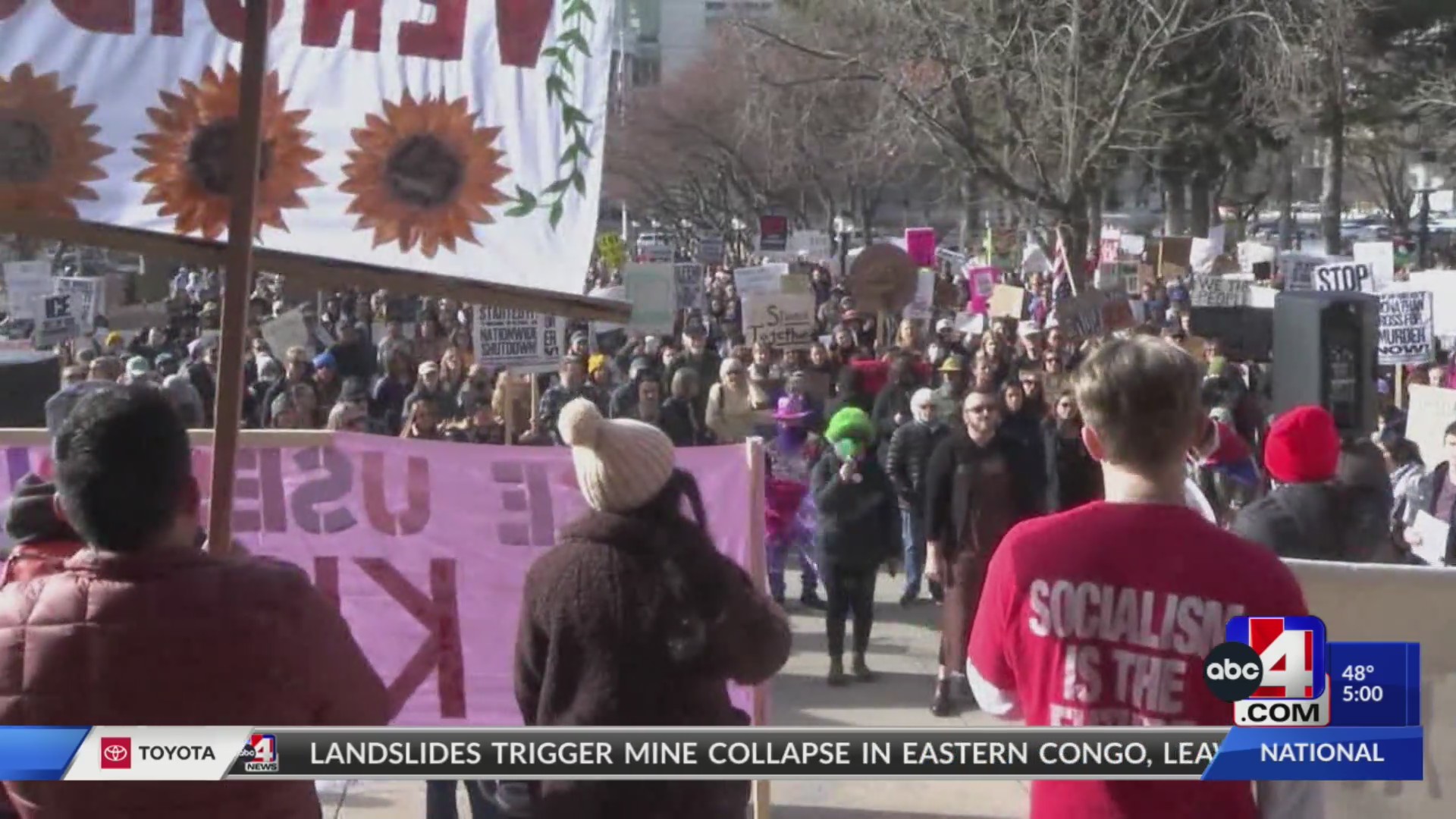 Protesters arrested during anti-ICE protest in Salt Lake City ...