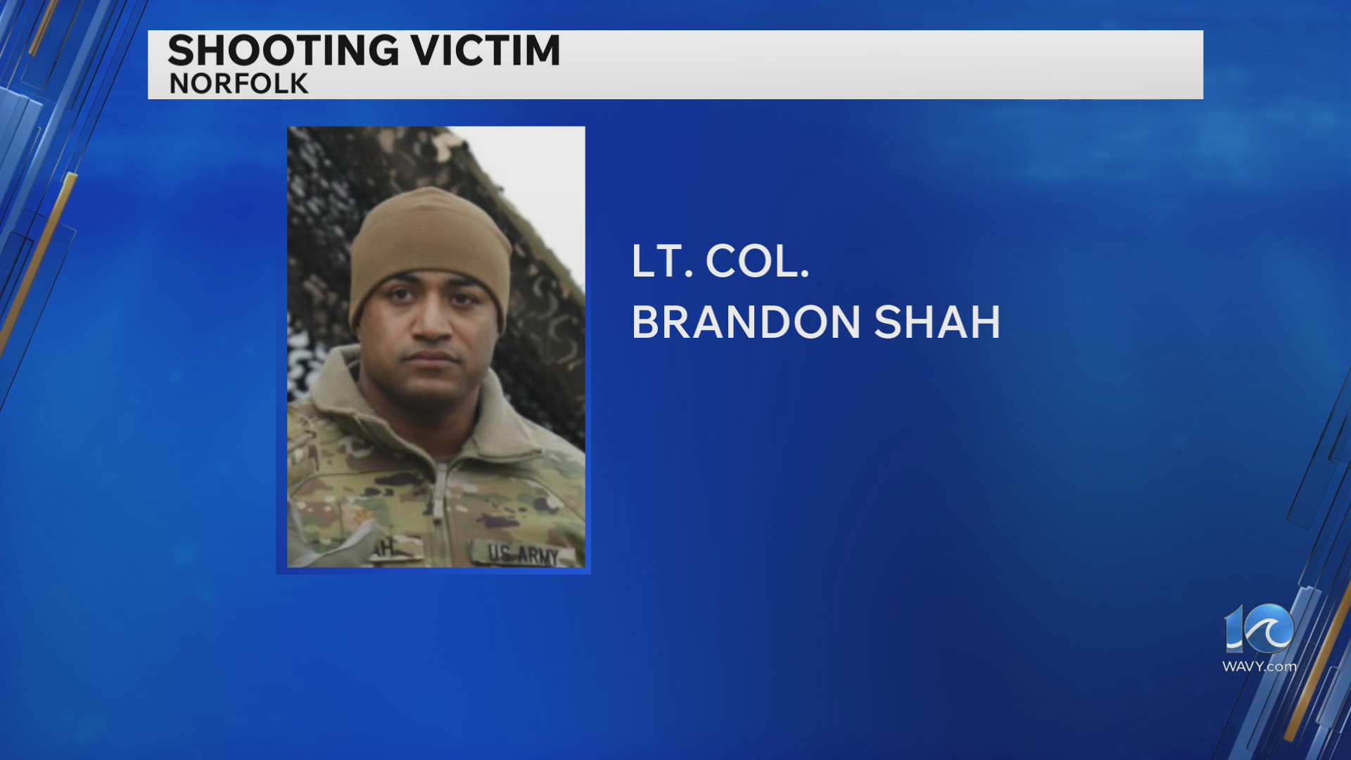 Victim killed in ODU shooting identified as Lt. Col. Brandon Shah ...