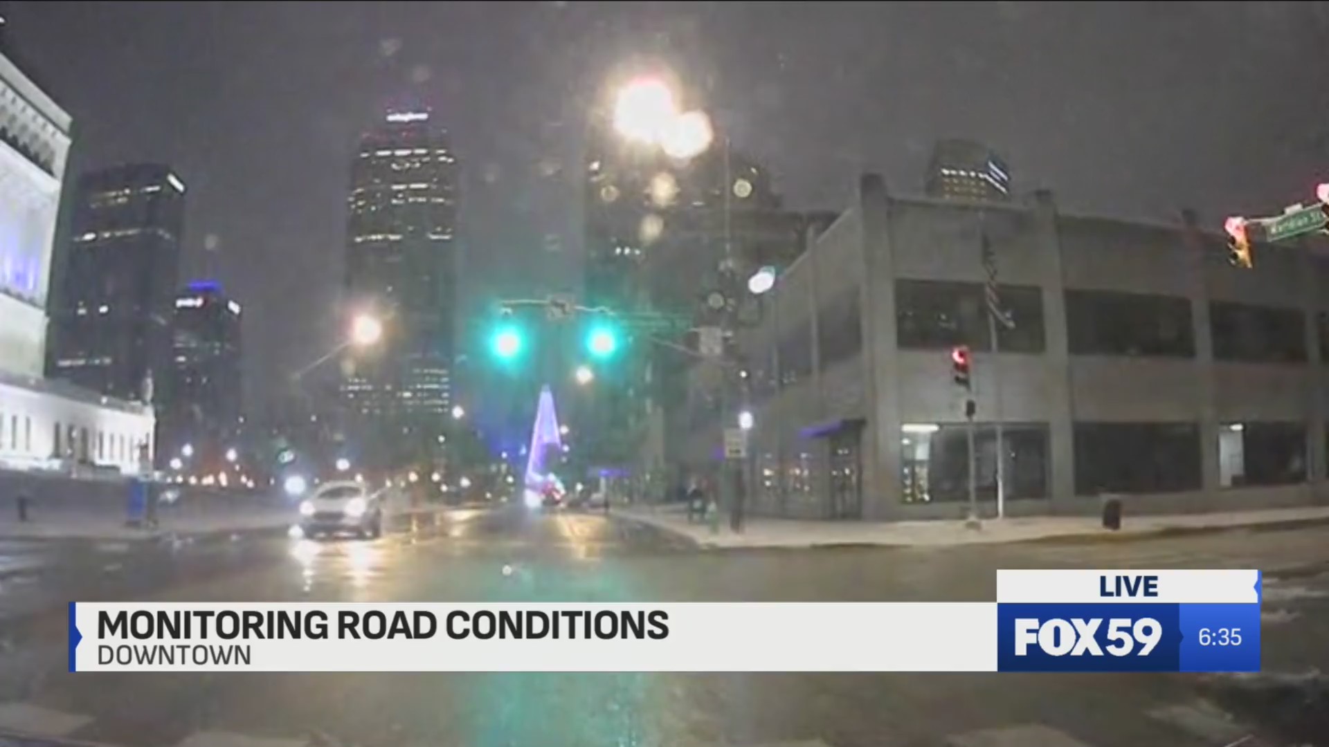 Monitoring road conditions in Indianapolis – Fox 59
