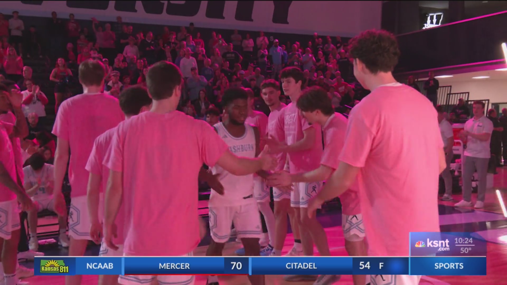 Washburn men’s basketball dominates on Valentine’s day contest – KSNT ...