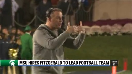 MSU hires Fitzgerald to lead football team – WFLA