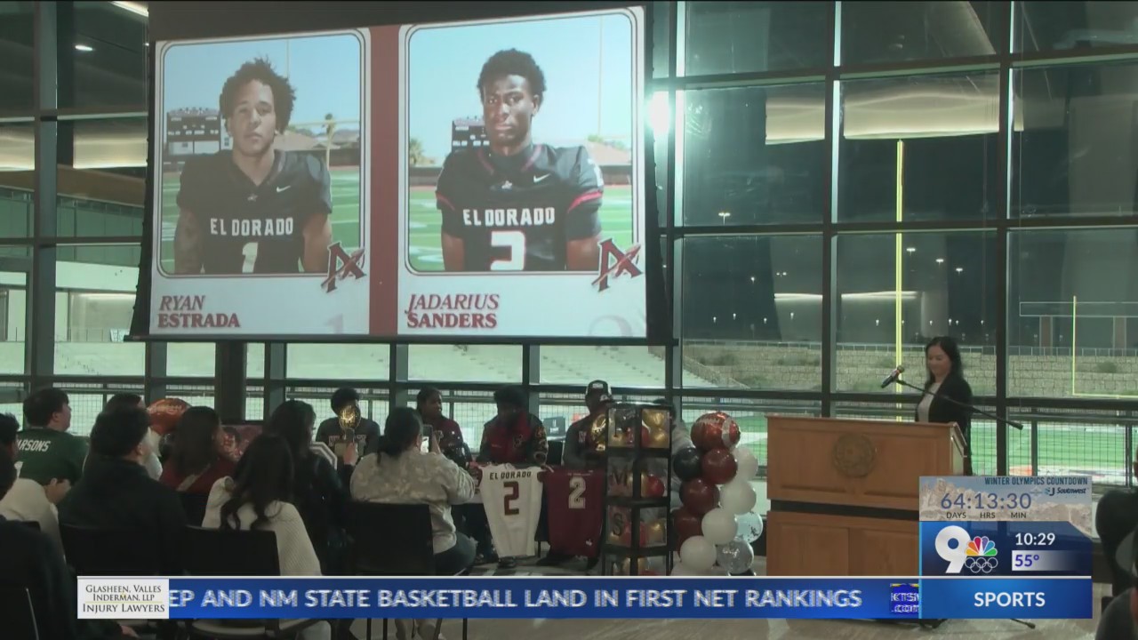 El Dorado football’s Ryan Estrada, JaDarius Sanders sign National ...