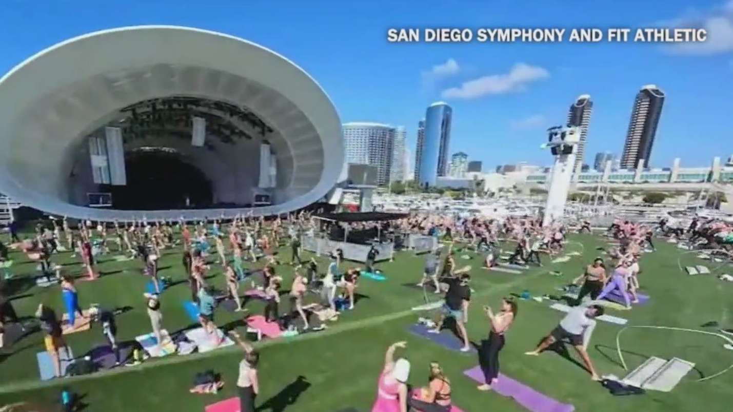 Free yoga at the Rady Shell – FOX 5 San Diego & KUSI News
