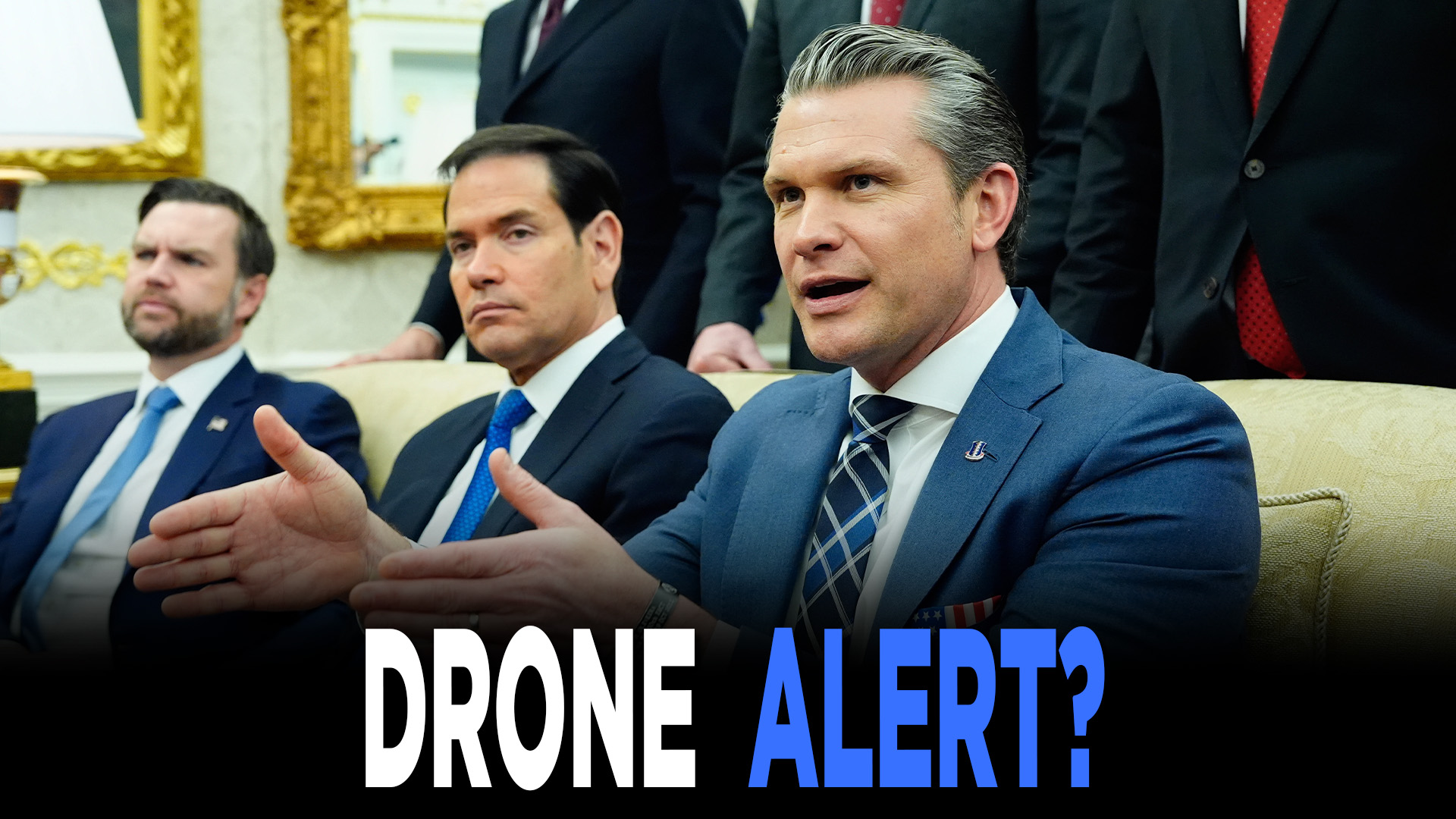 Report: US Officials Detect Drones over Army Base Where Rubio, Hegseth ...