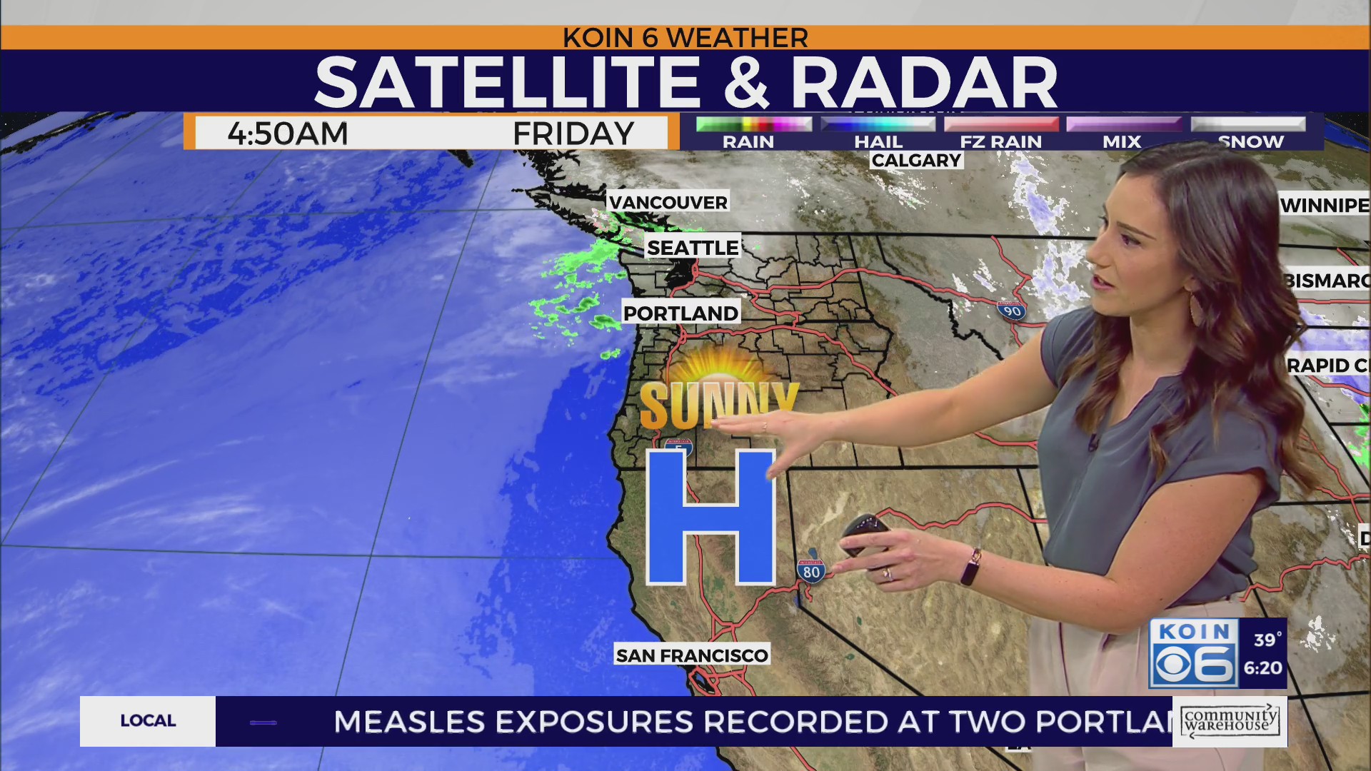 Sunshine & record heat possible over Easter Weekend in Portland – KOIN.com