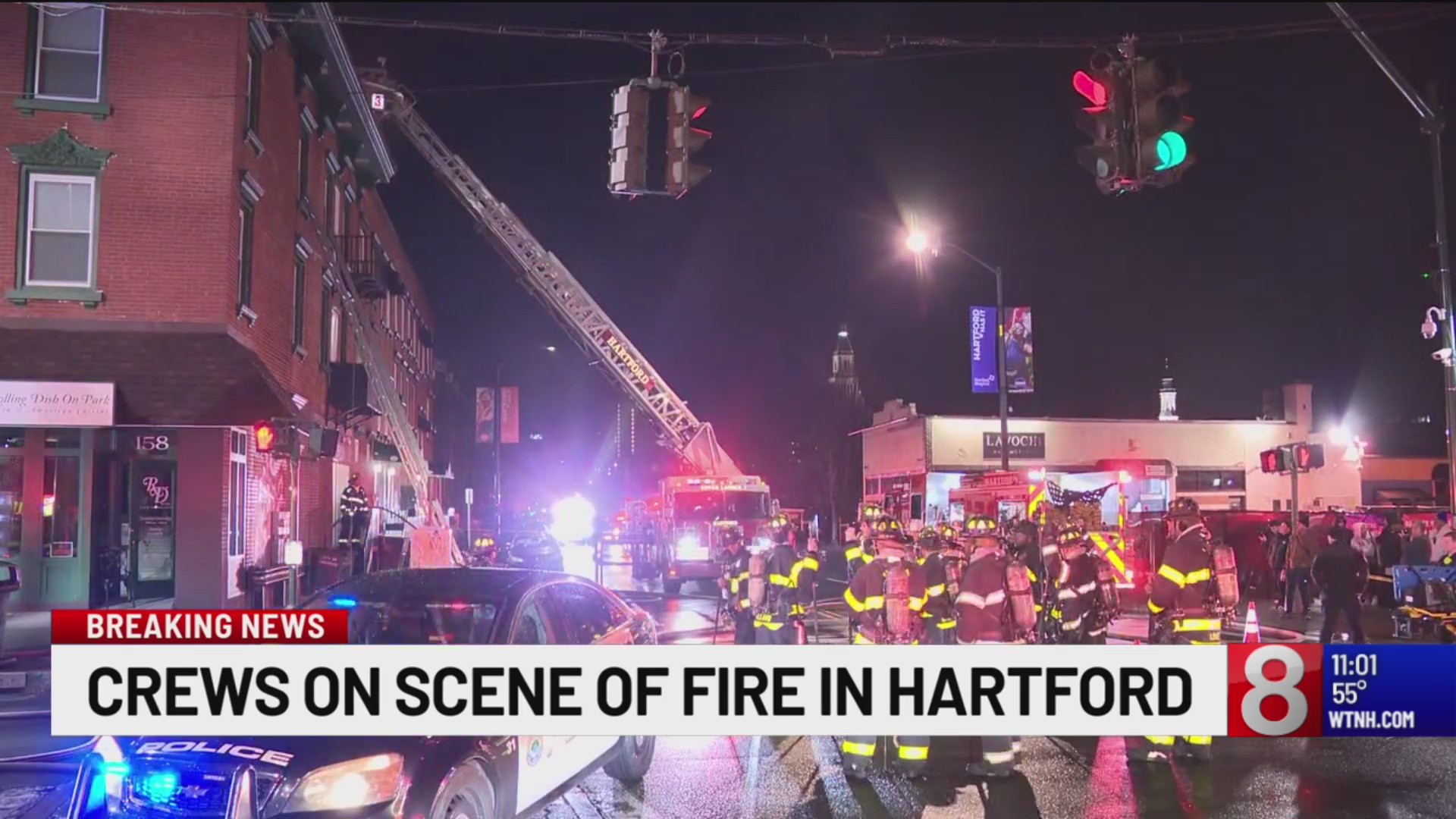 Firefighter hospitalized, residents displaced after Hartford apartment ...