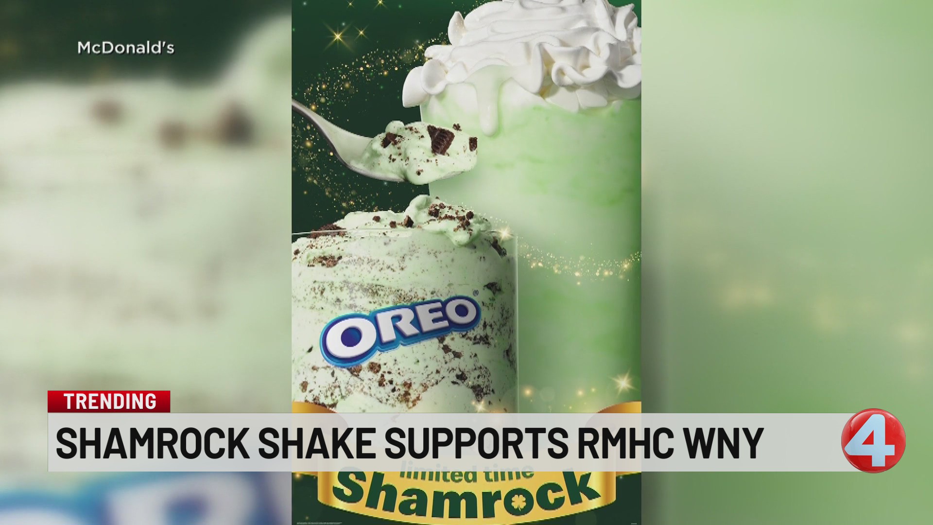 Shamrock Shakes supporting Ronald McDonald House of WNY – News 4 Buffalo