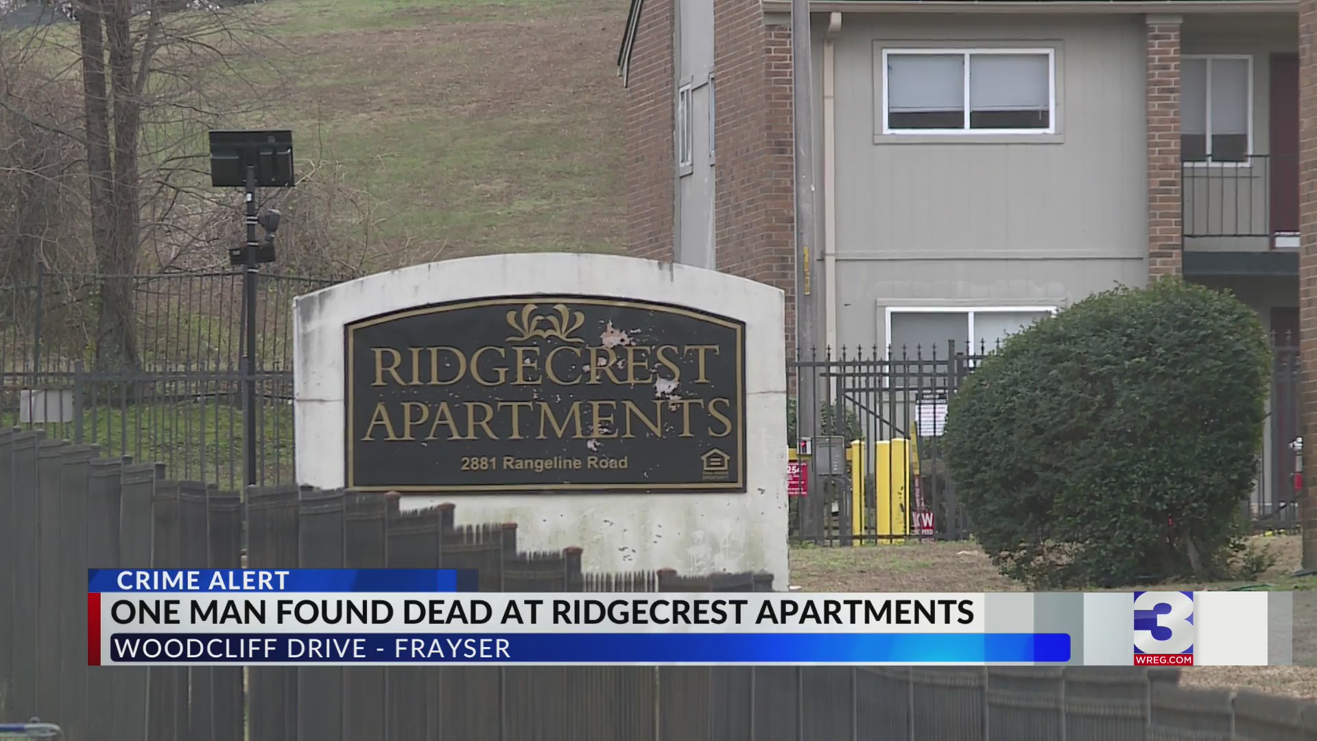 Man found dead at Ridgecrest Apartments in Frayser – WREG.com