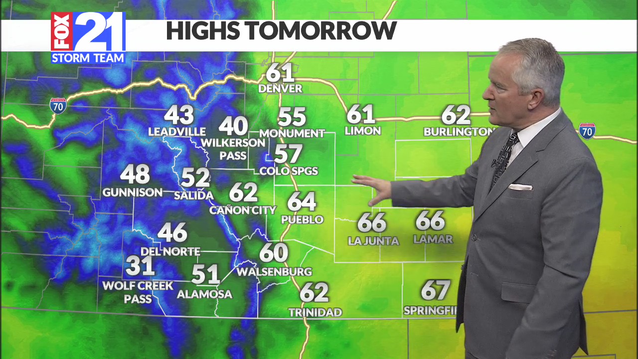 Storm Team Forecast – FOX21 News Colorado
