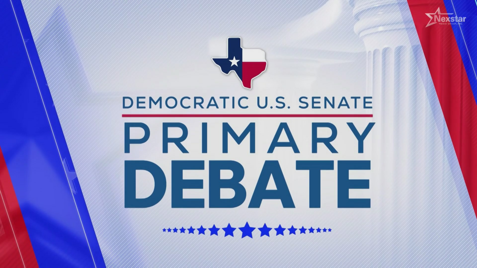 Texas Senate Primary Debate: Democrat candidates Jasmine Crockett ...