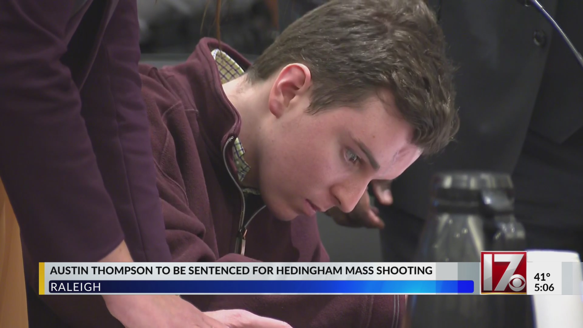 Austin Thompson to be sentenced for Hedingham mass shooting – CBS17.com