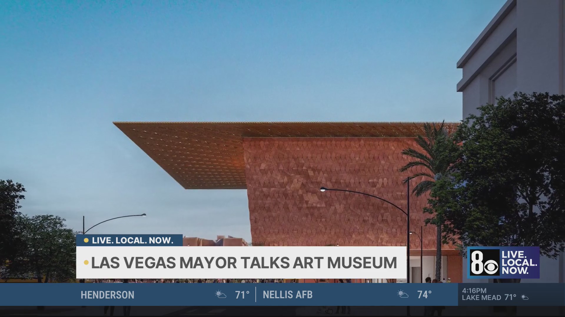 Las Vegas mayor discusses art museum coming to city – KLAS