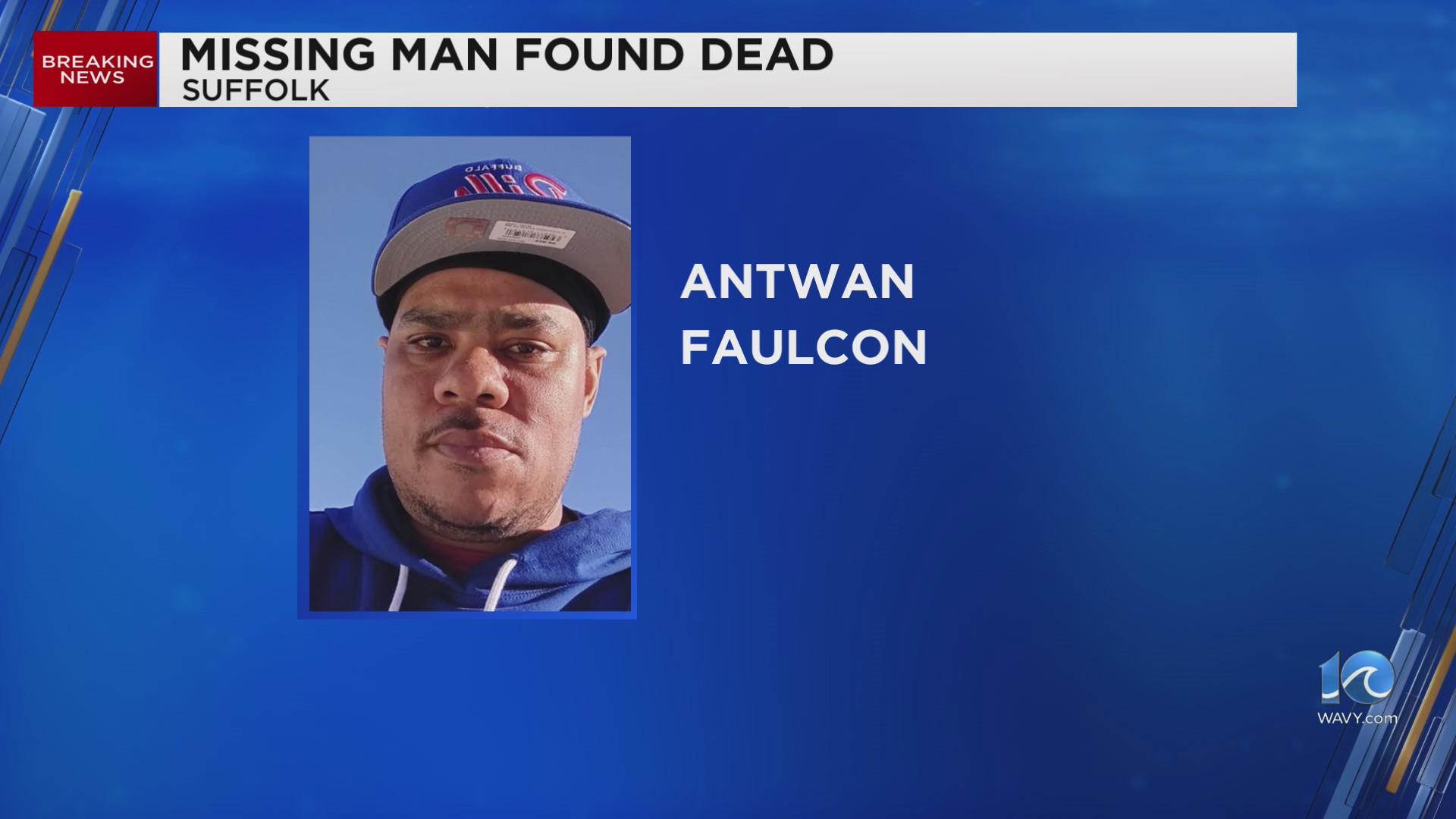 Missing Portsmouth man found dead in Suffolk – WAVY.com