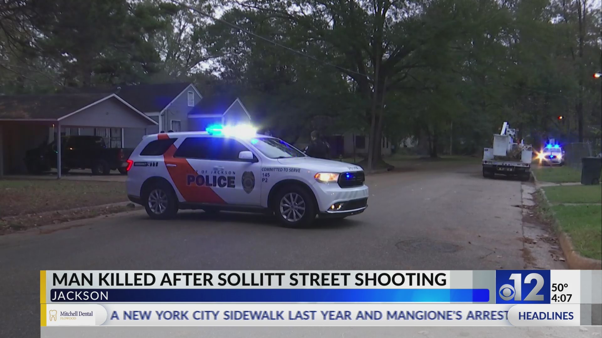 Man dies after being shot inside truck in Jackson – WJTV