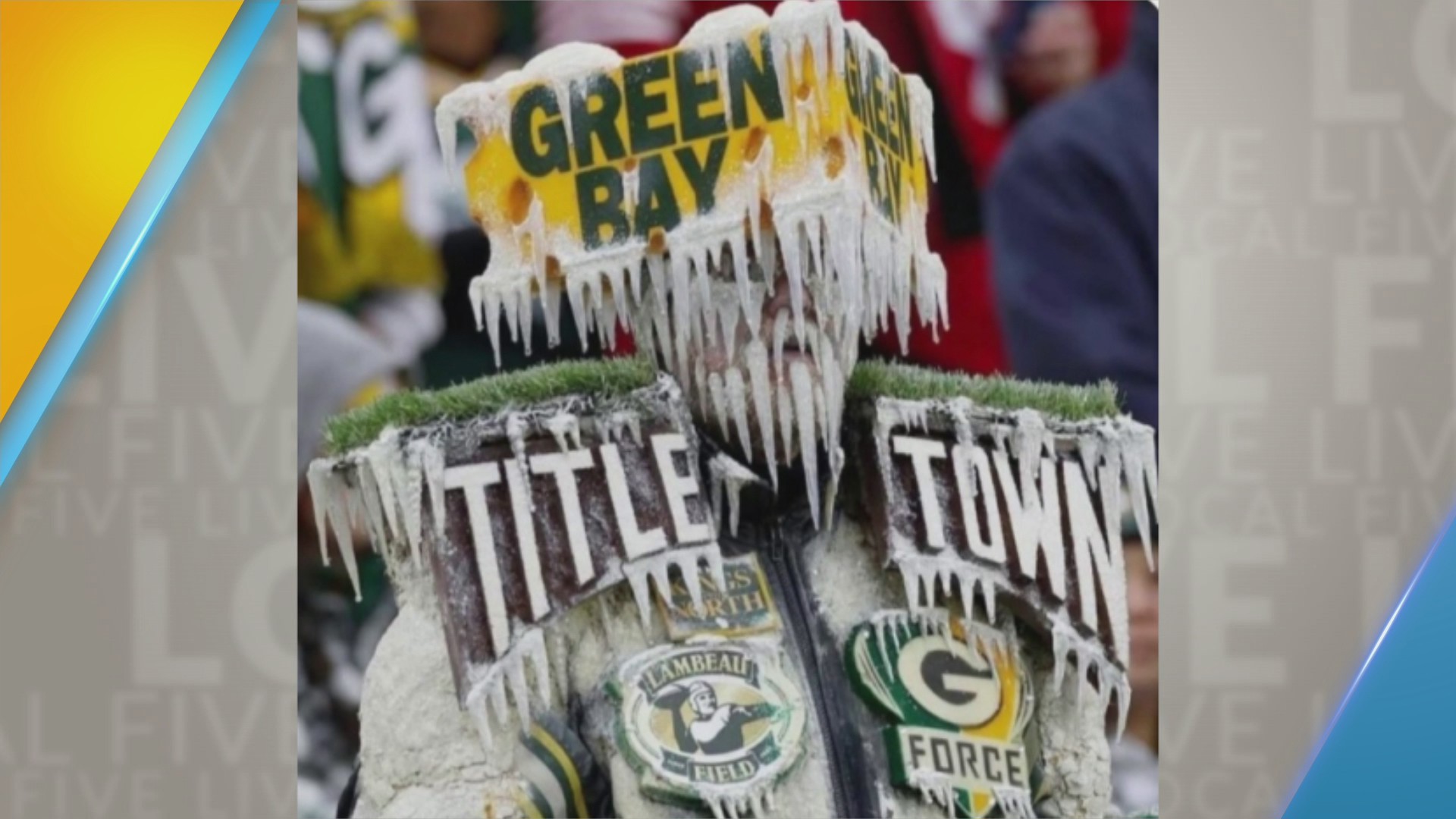Frozen Tundra Foam Guy 11-10-25 – WFRV Local 5 – Green Bay, Appleton