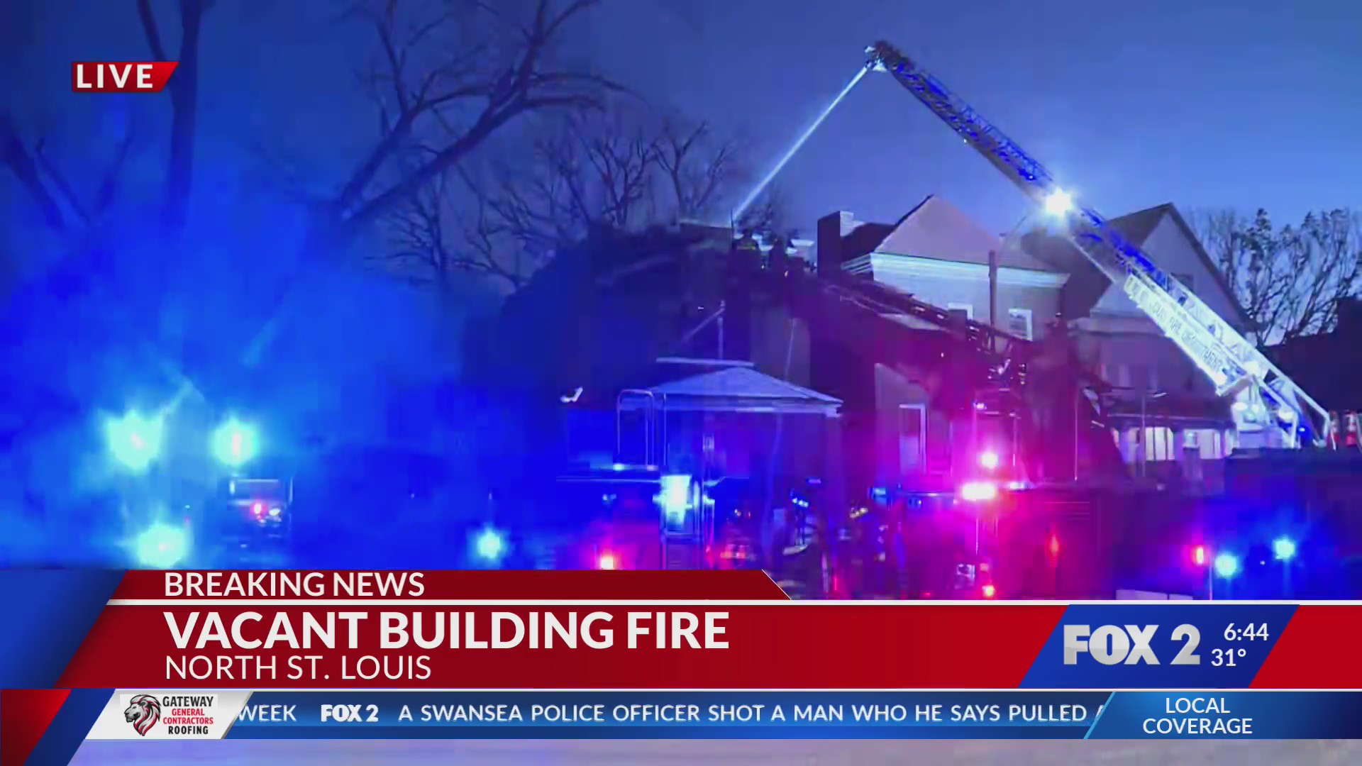 Fire crews battle overnight fire in north St. Louis – FOX 2