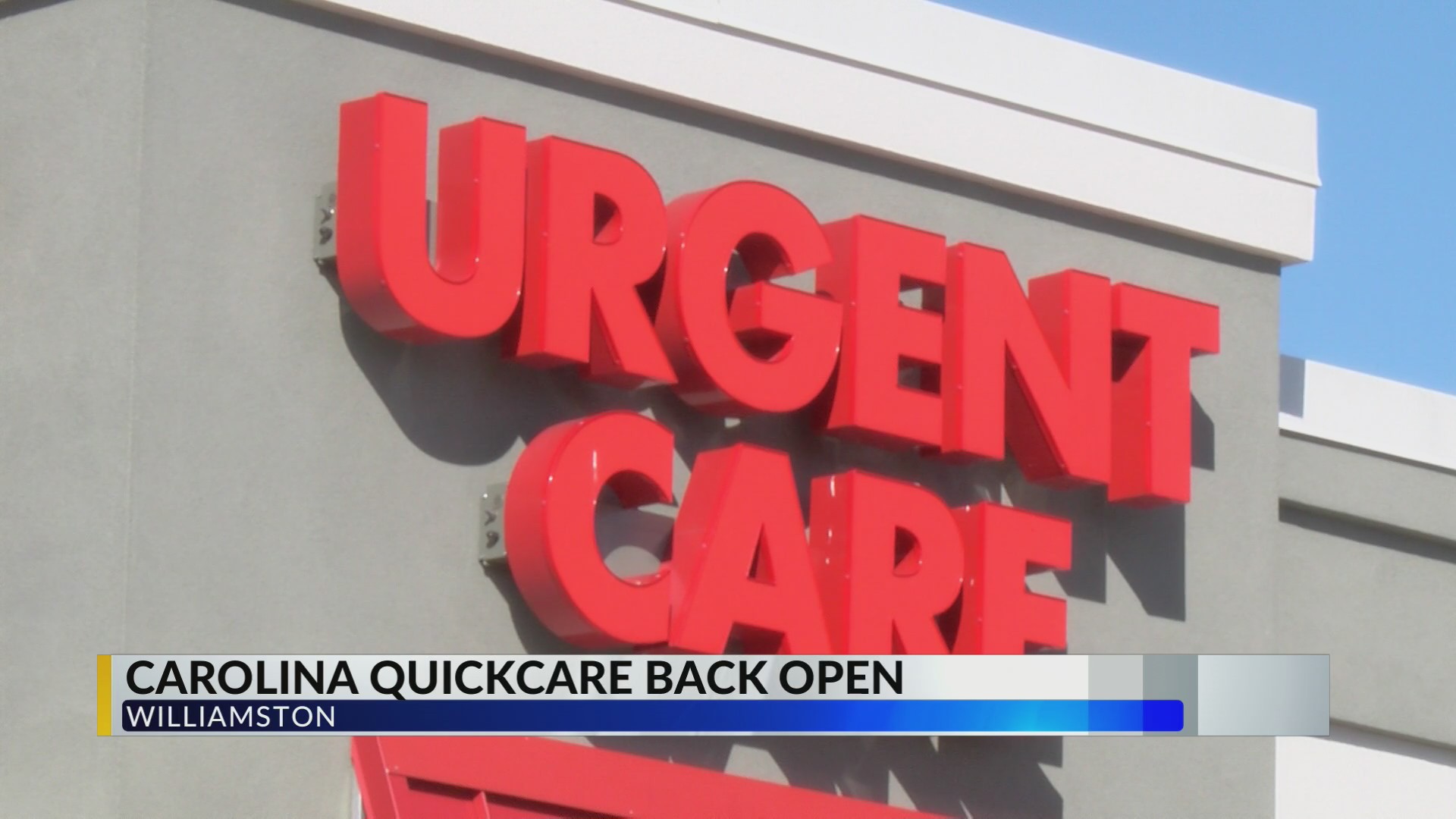 Local medical provider re-opened in Williamston – WNCT