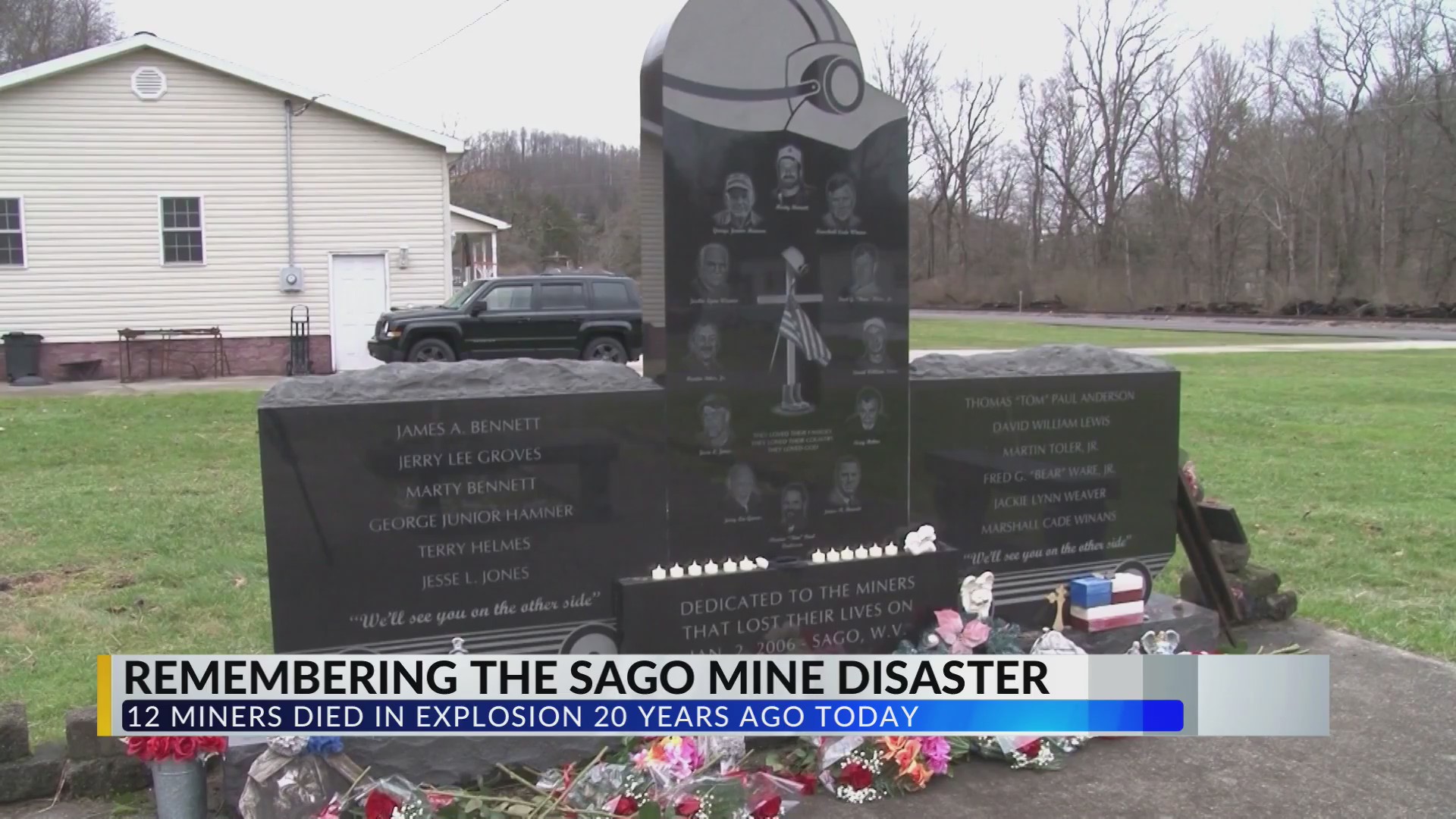 Remembering the lives lost in the Sago Mine Disaster 20 years later ...