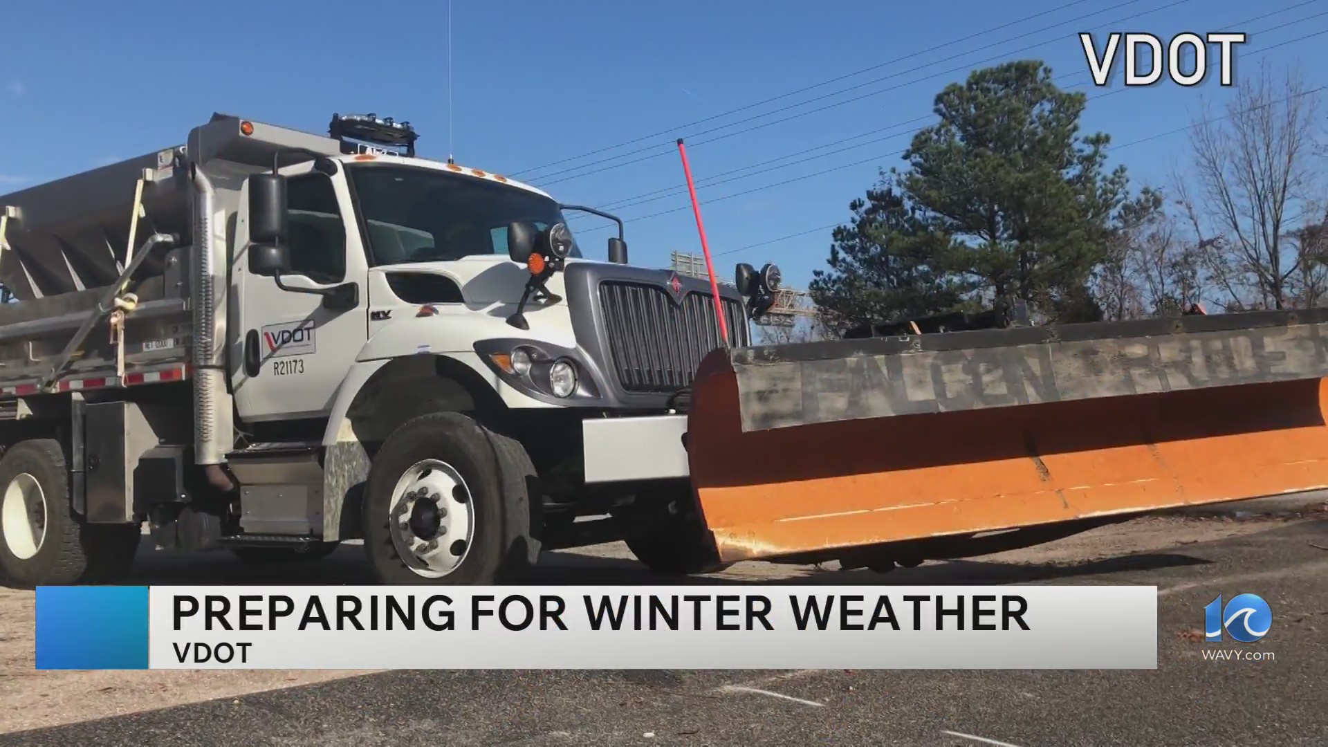 VDOT prepares for winter weather in region – WAVY.com