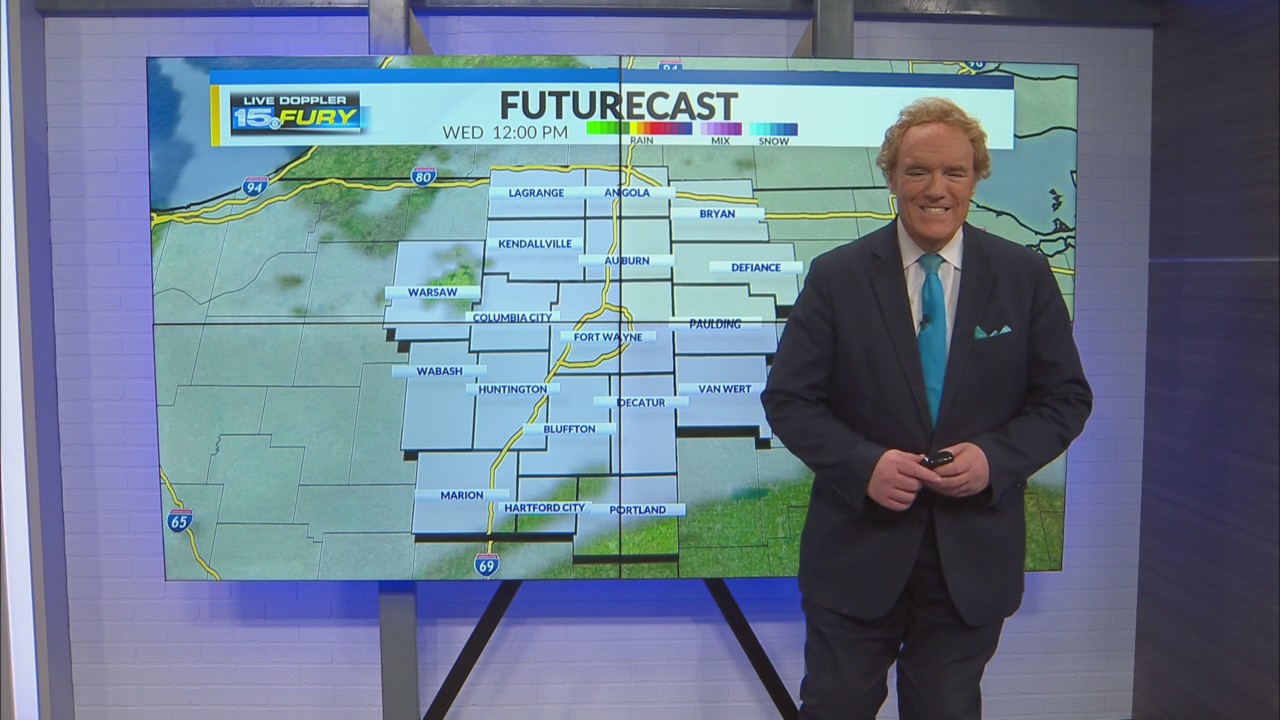 Cloudy and warmer today. Before temperatures plunge – WANE 15