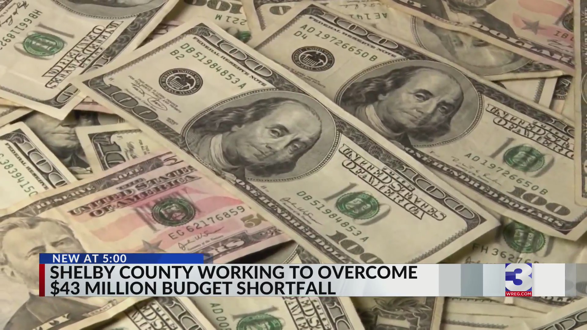Shelby Co. faces $43 million budget shortfall – WREG.com