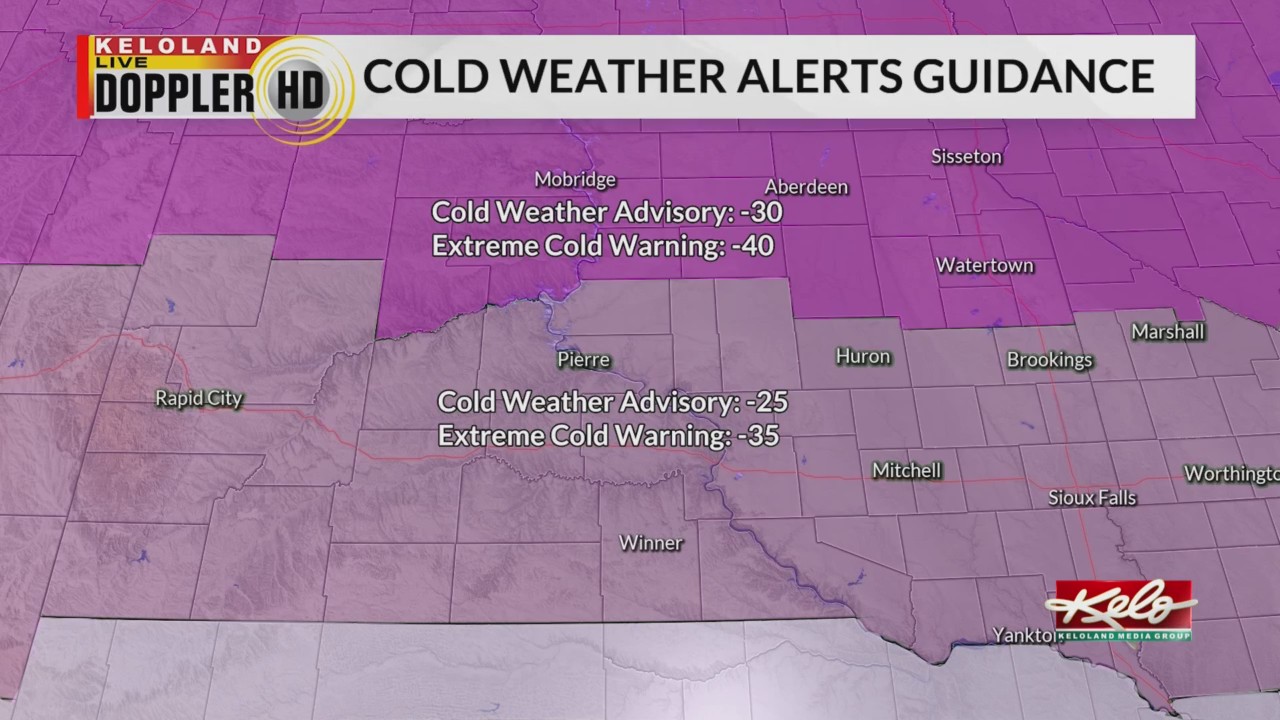 Understanding cold weather alerts: Advisory vs. Warning – KELOLAND.com