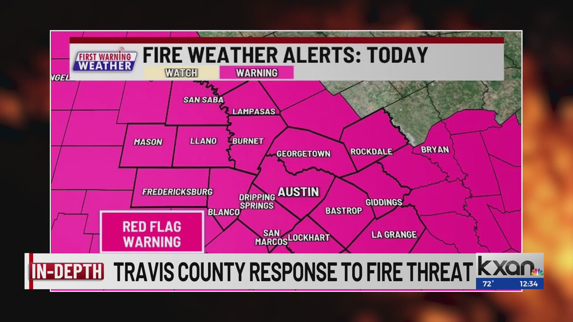 Travis County’s response to Central Texas high fire risk – KXAN Austin