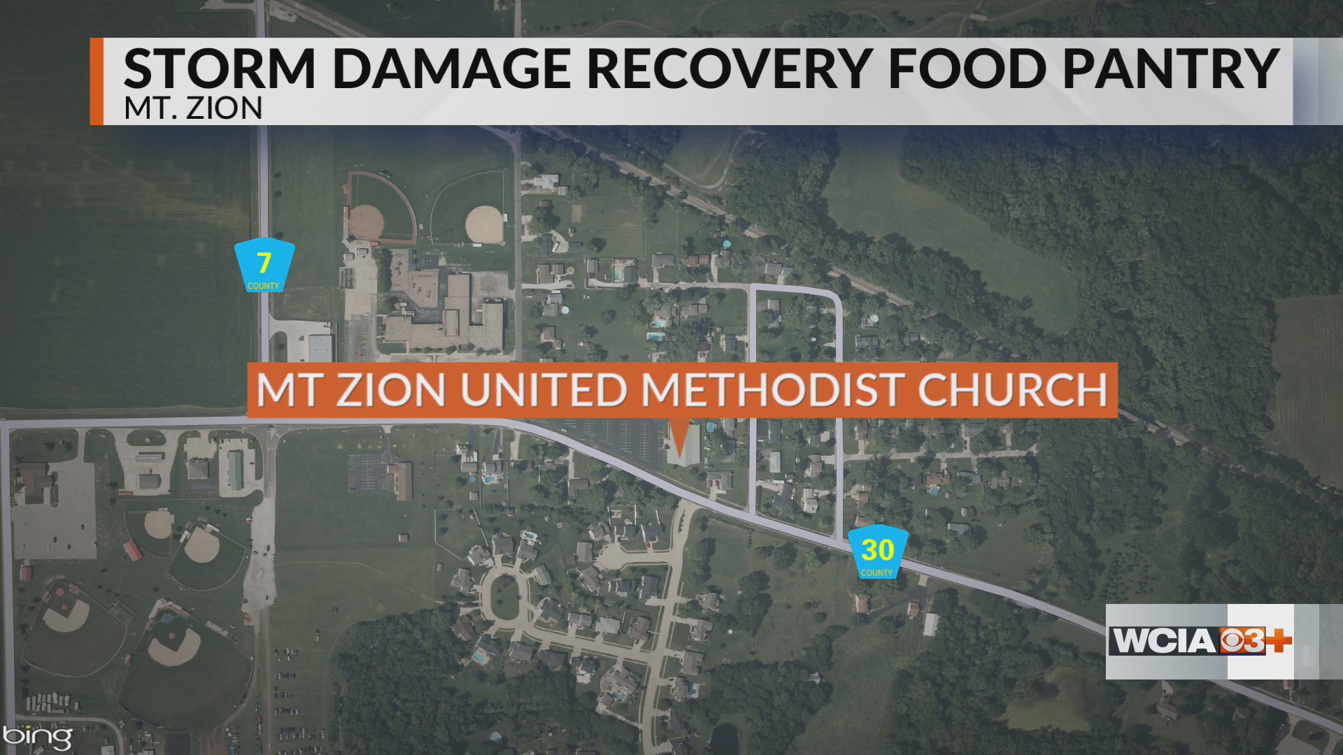 Mt. Zion church opens food pantry to tornado-affected households – WCIA.com