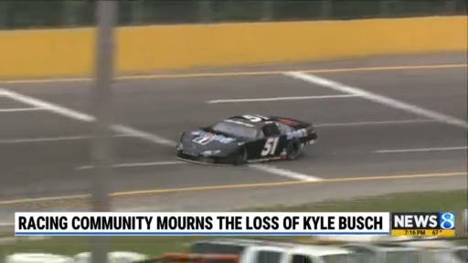Raceways pay tribute to Kyle Busch – WGNO