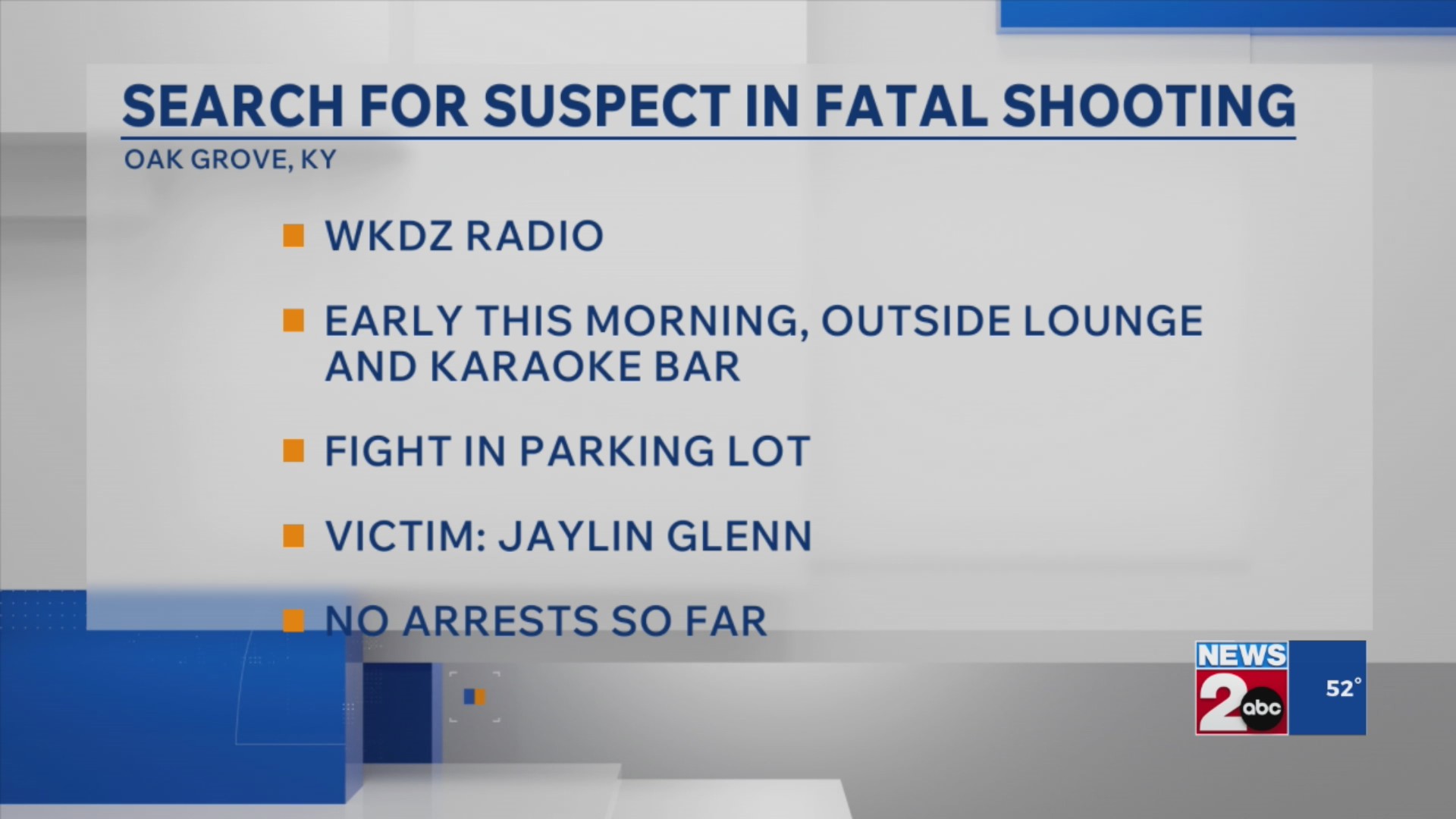 Fight outside Oak Grove karaoke bar leads to deadly shooting – WKRN News 2
