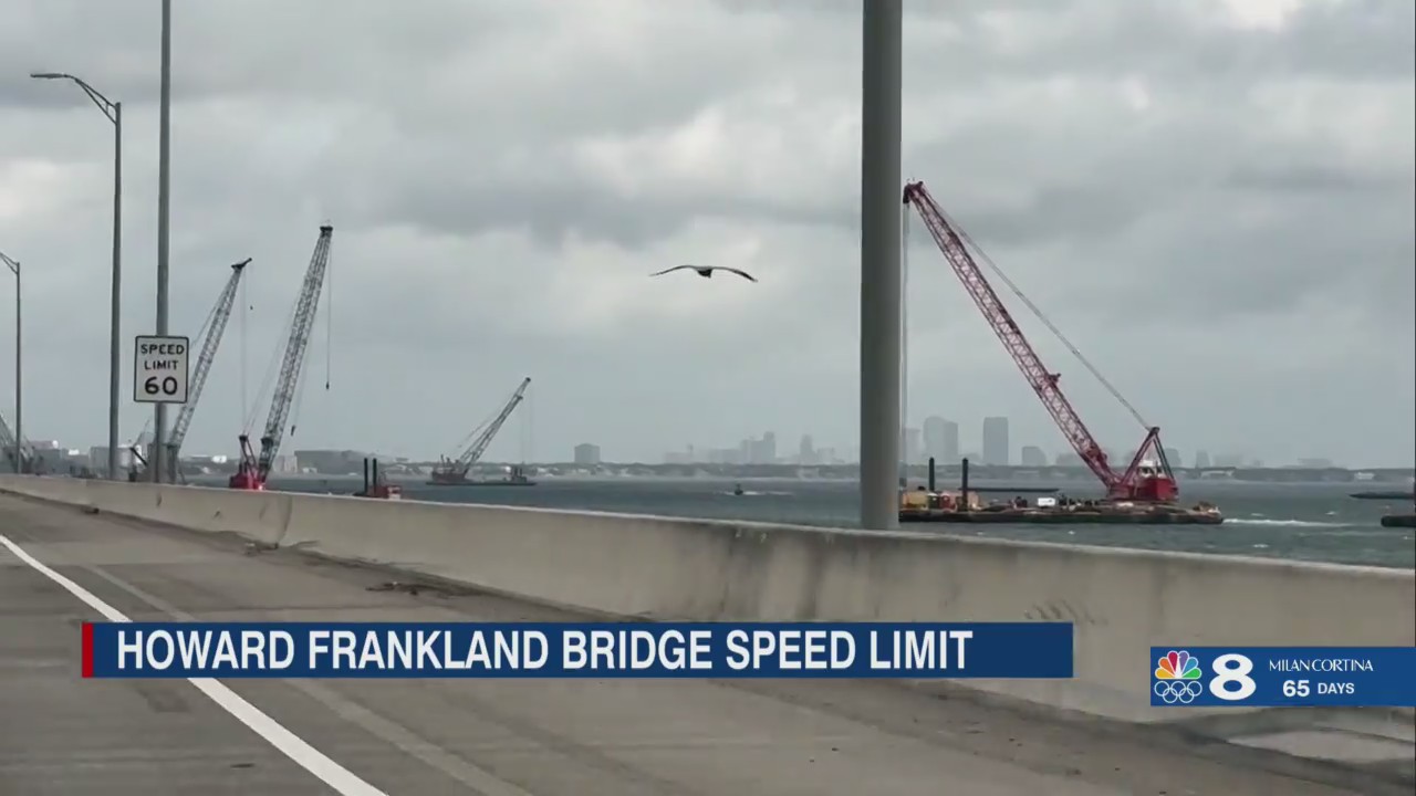FDOT to lower speed limit on Howard Frankland Bridge – WFLA