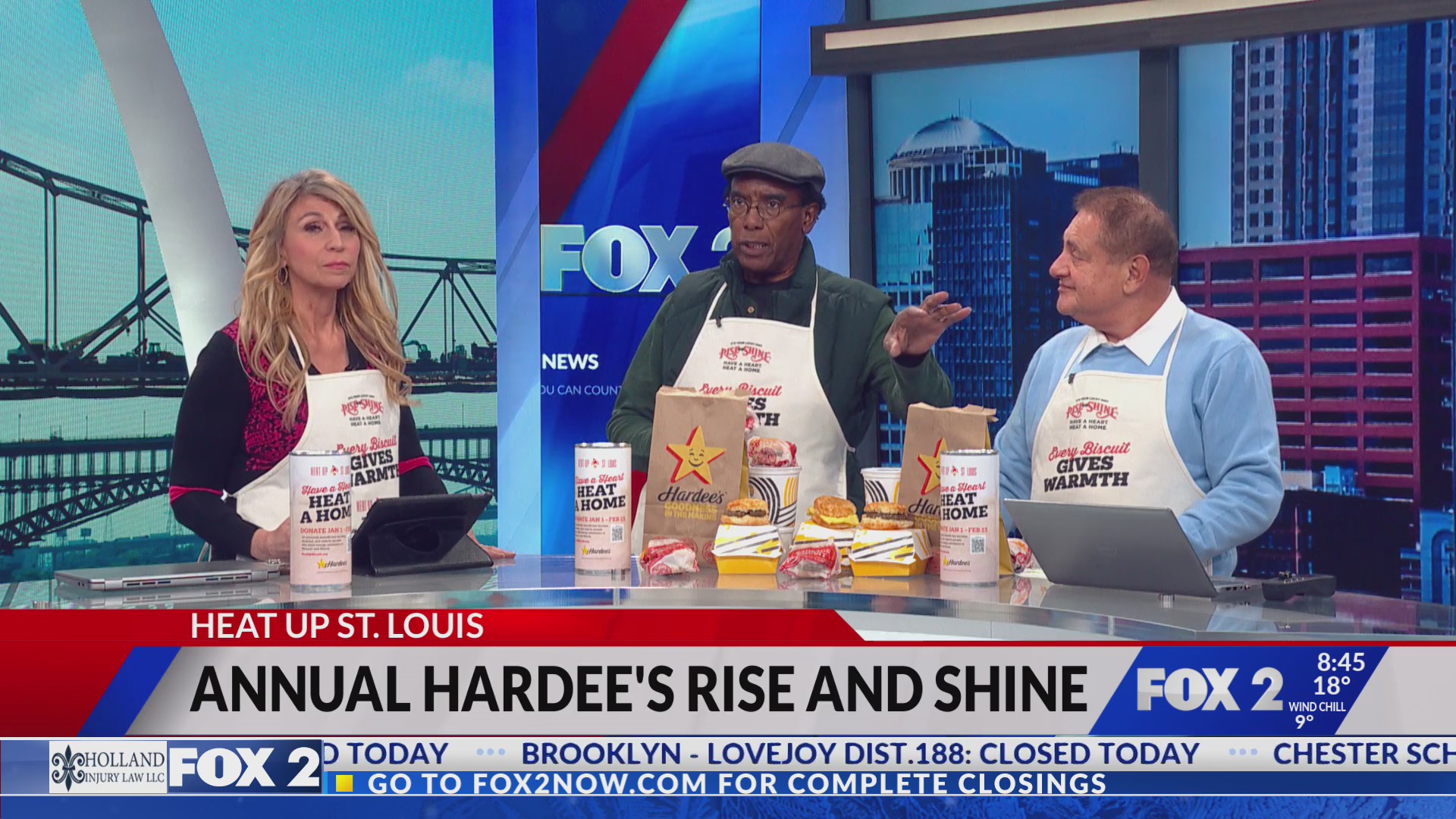 26th Annual Hardee’s Rise & Shine – FOX 2