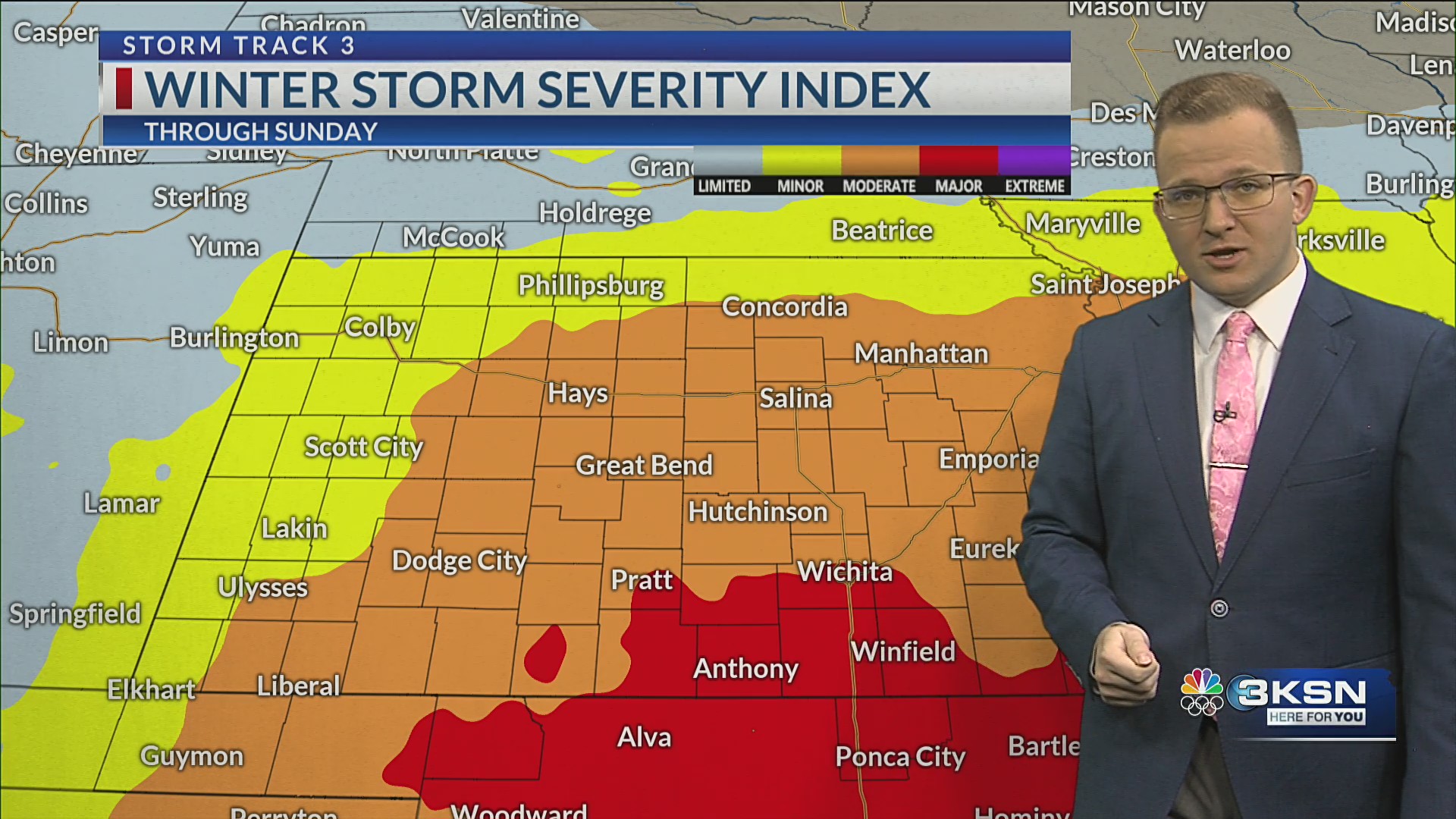 Storm Track 3 Forecast: Major winter storm, snow begins this afternoon ...