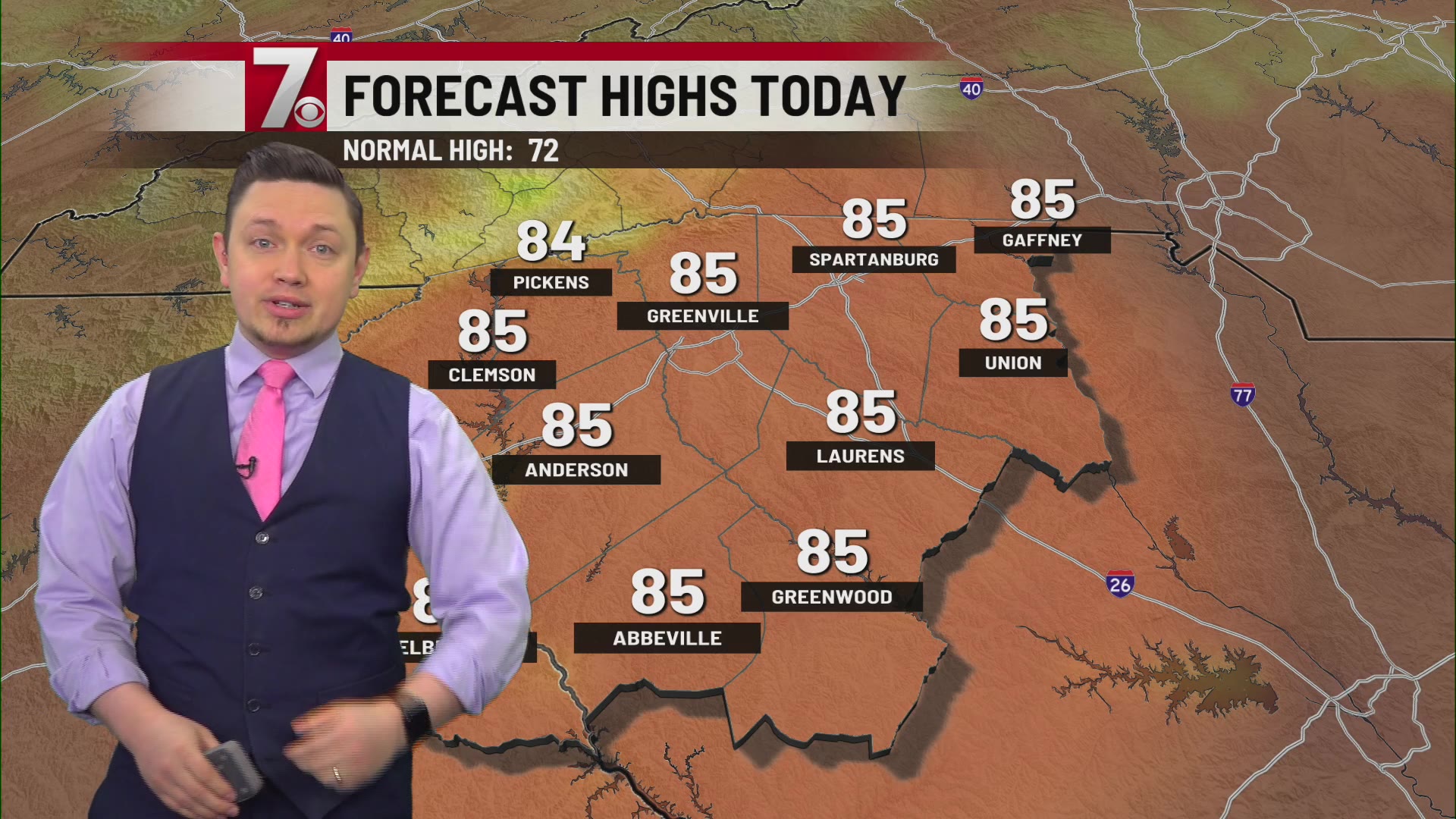 Saturday Morning Forecast – WSPA 7NEWS