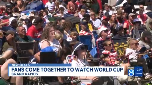 Fans come together to watch World Cup in Grand Rapids – KNWA FOX24