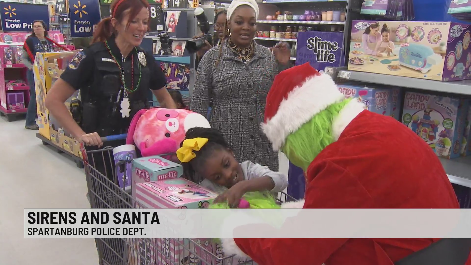 Spartanburg PD hosts Sirens and Santa – WSPA 7NEWS