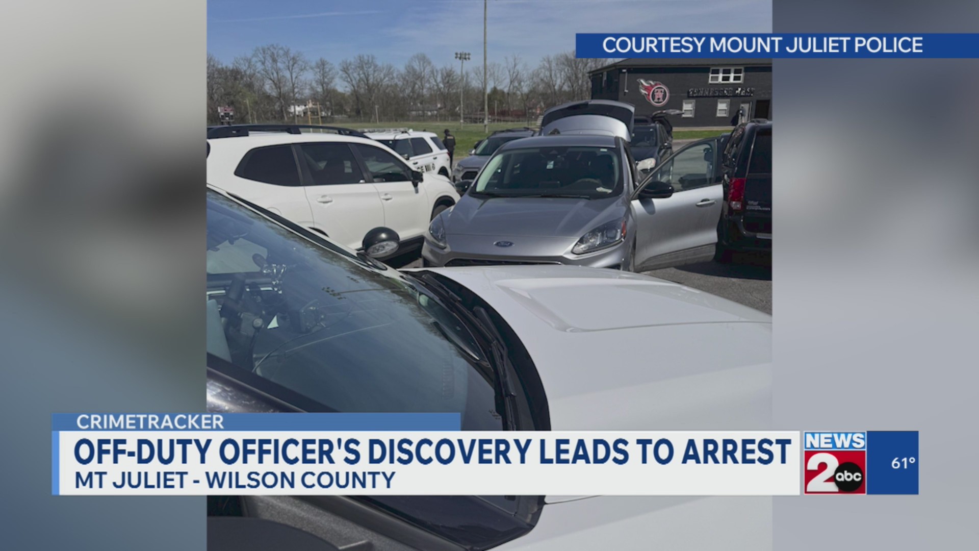 Man arrested, stolen vehicle recovered in Mt. Juliet following tip from ...