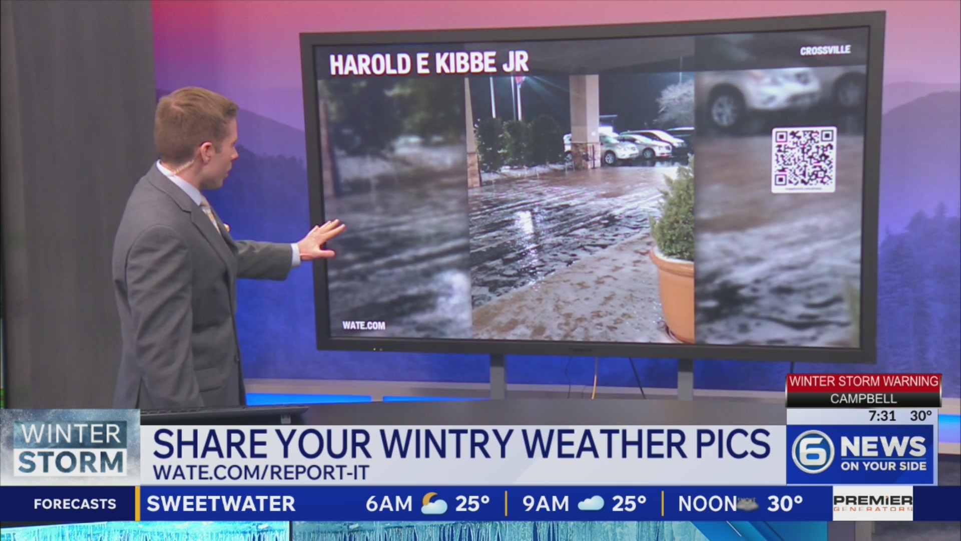 Share your wintry weather pictures with 6 News – WATE 6 On Your Side