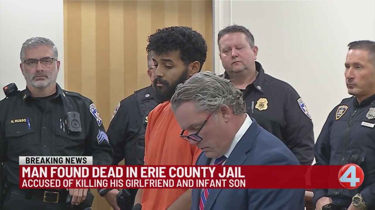 Man accused of killing girlfriend, baby dies in jail – News 4 Buffalo